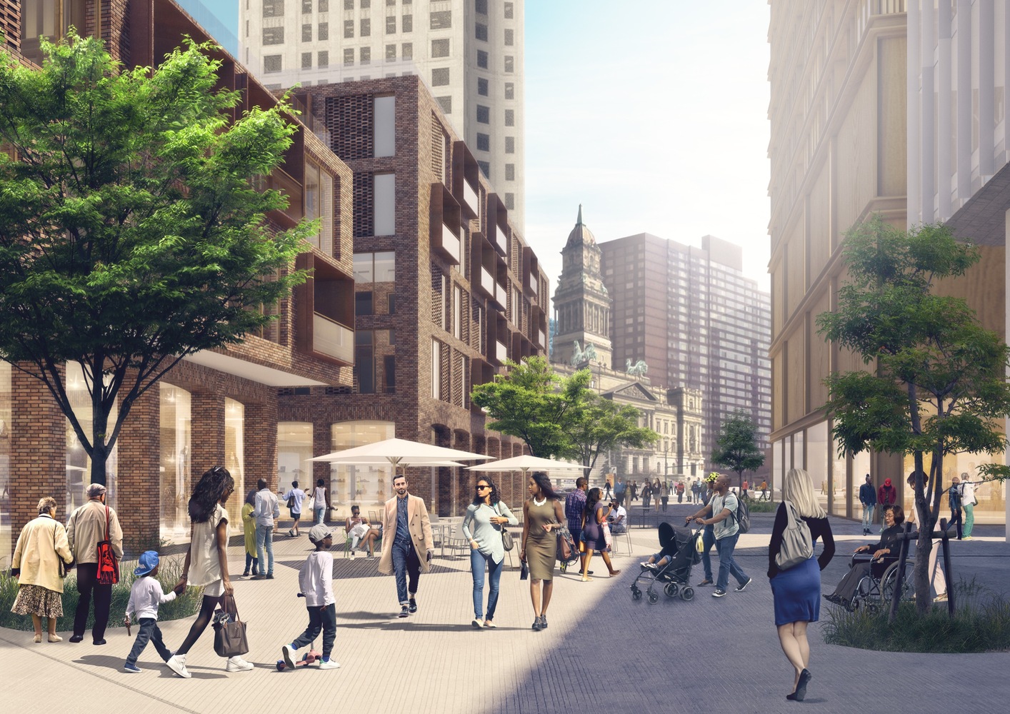 Gallery of Schmidt Hammer Lassen Architects Unveil Landmark Mixed-Use ...