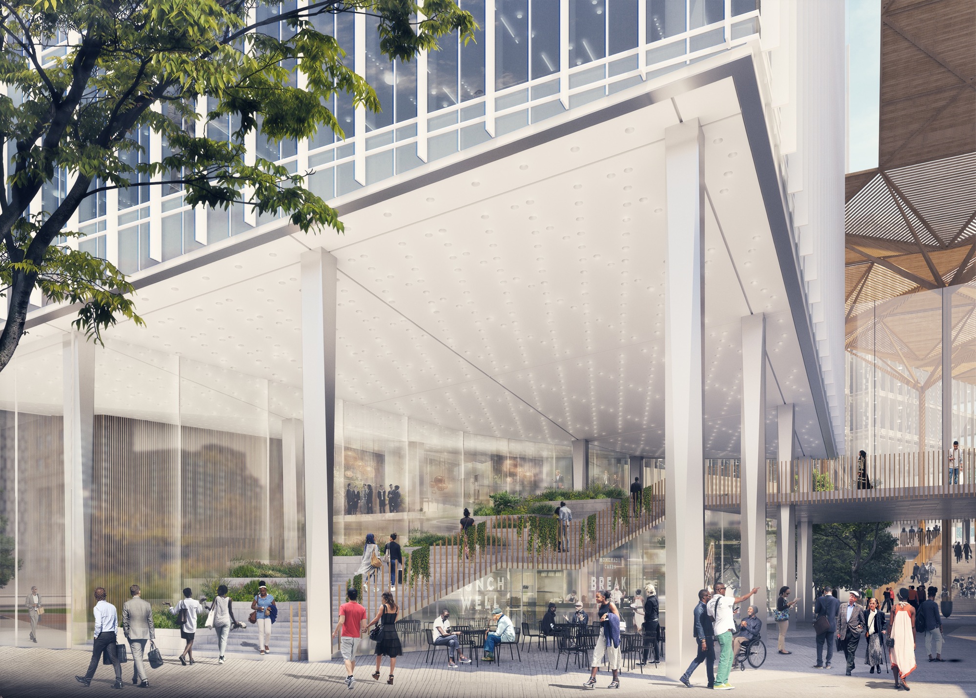 Gallery of Schmidt Hammer Lassen Architects Unveil Landmark Mixed-Use ...