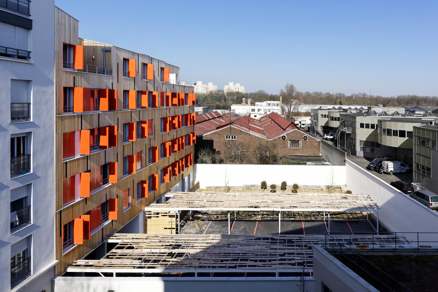 Gallery of Apartment Building in Pantin / Benjamin Fleury Architecte ...