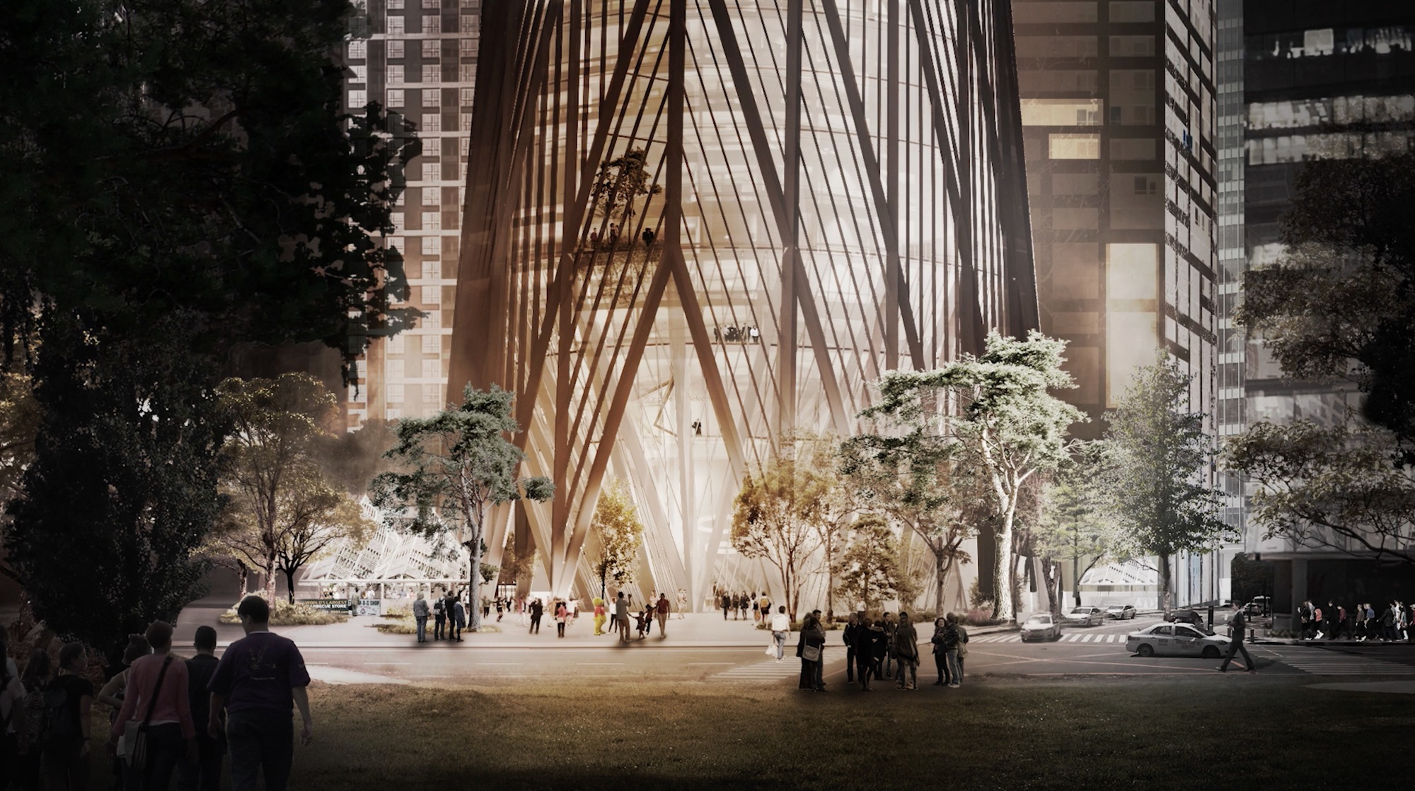 Gallery of Henning Larsen Architects Reveals Dramatic "ICONE" Tower for ...