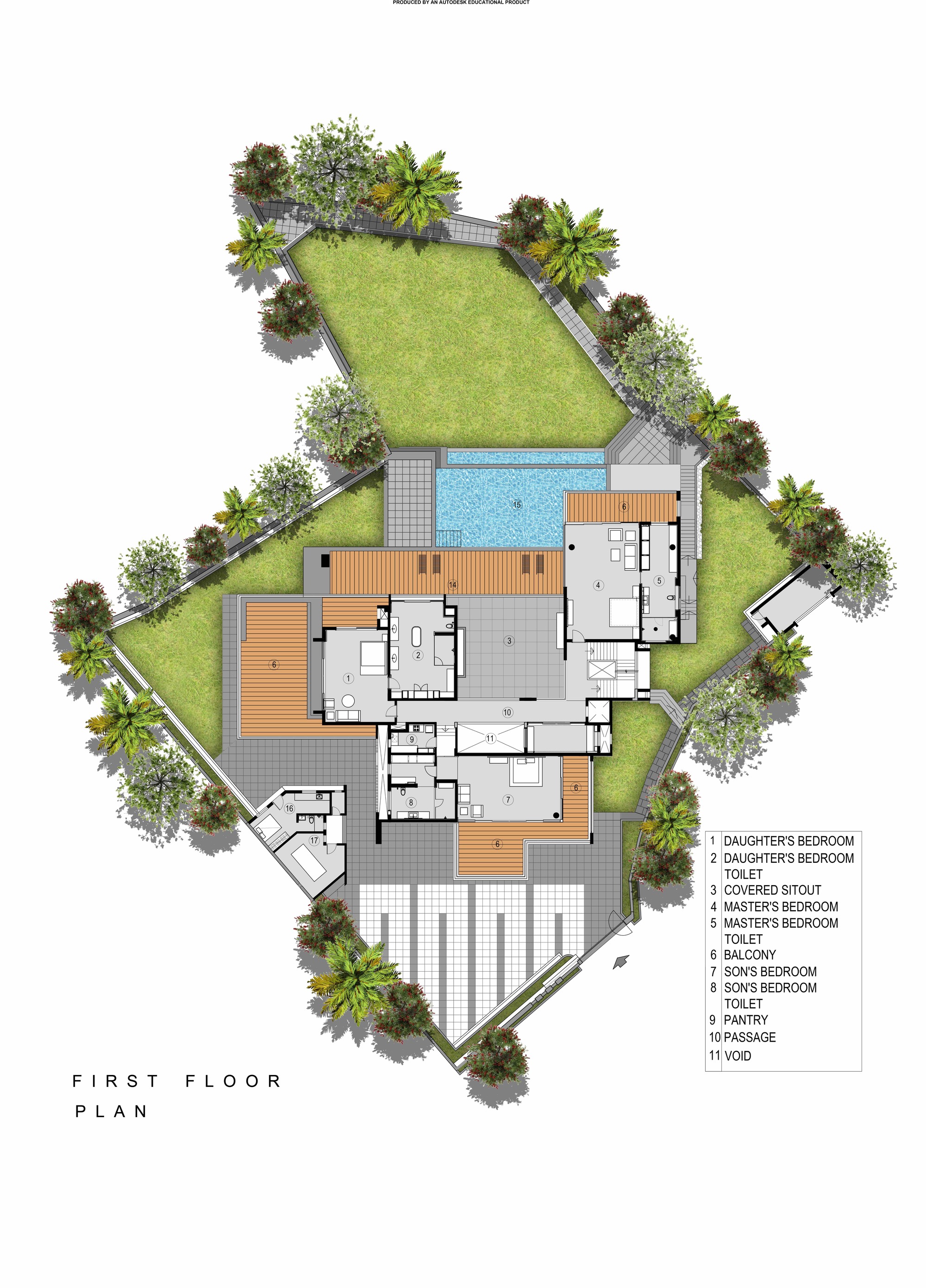 Gallery of Infinity House / GA design - 58