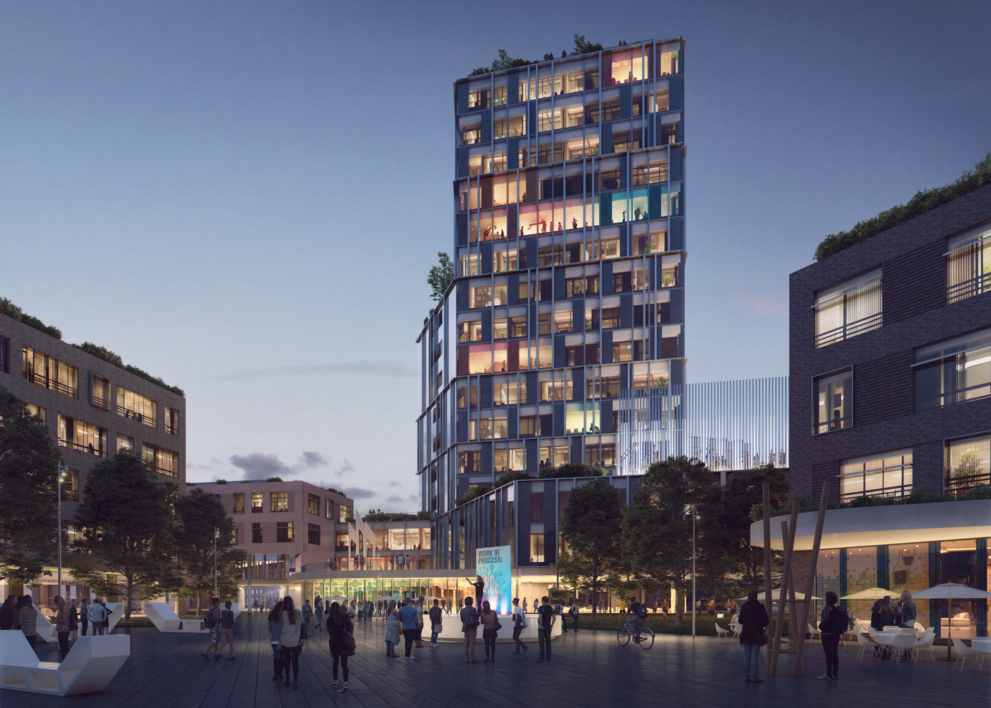 Gallery of C. F. Møller’s Competition Winning design for VIA University ...