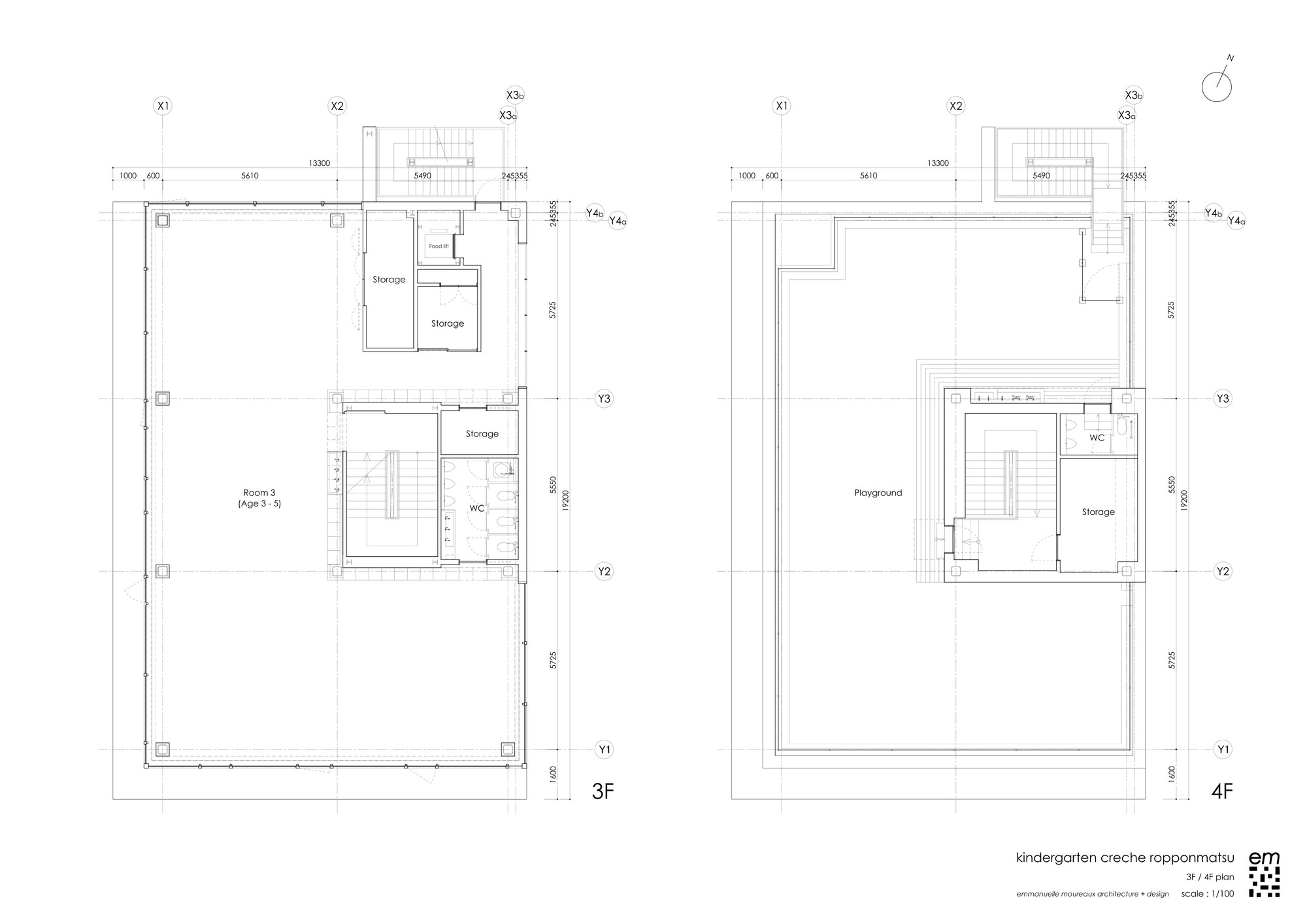 Galeria de Creche Ropponmatsu / Emmanuelle Moureaux Architecture ...