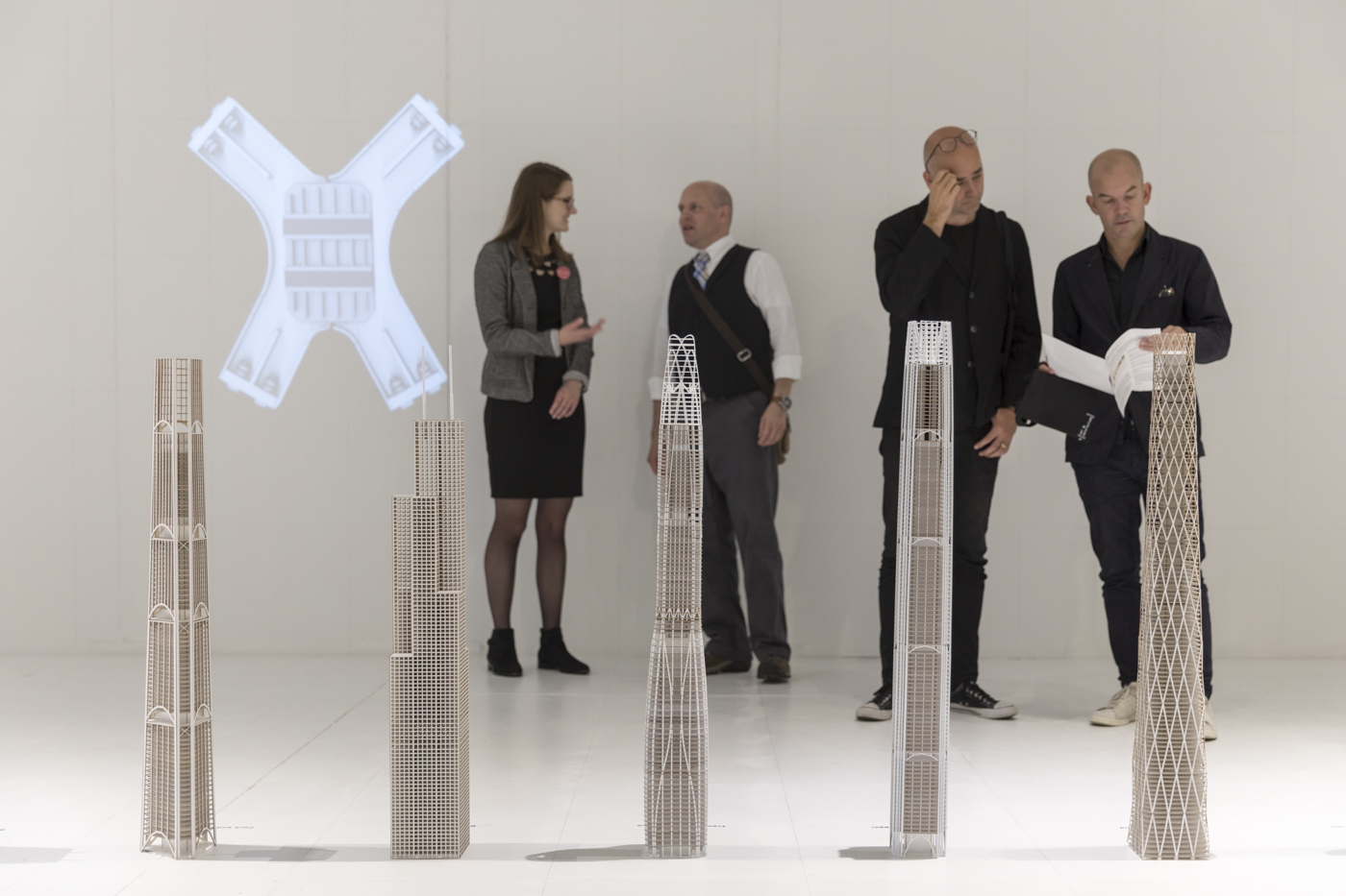 Gallery of SOM Exhibits 30 Structural Skeleton Models Showing Evolution ...