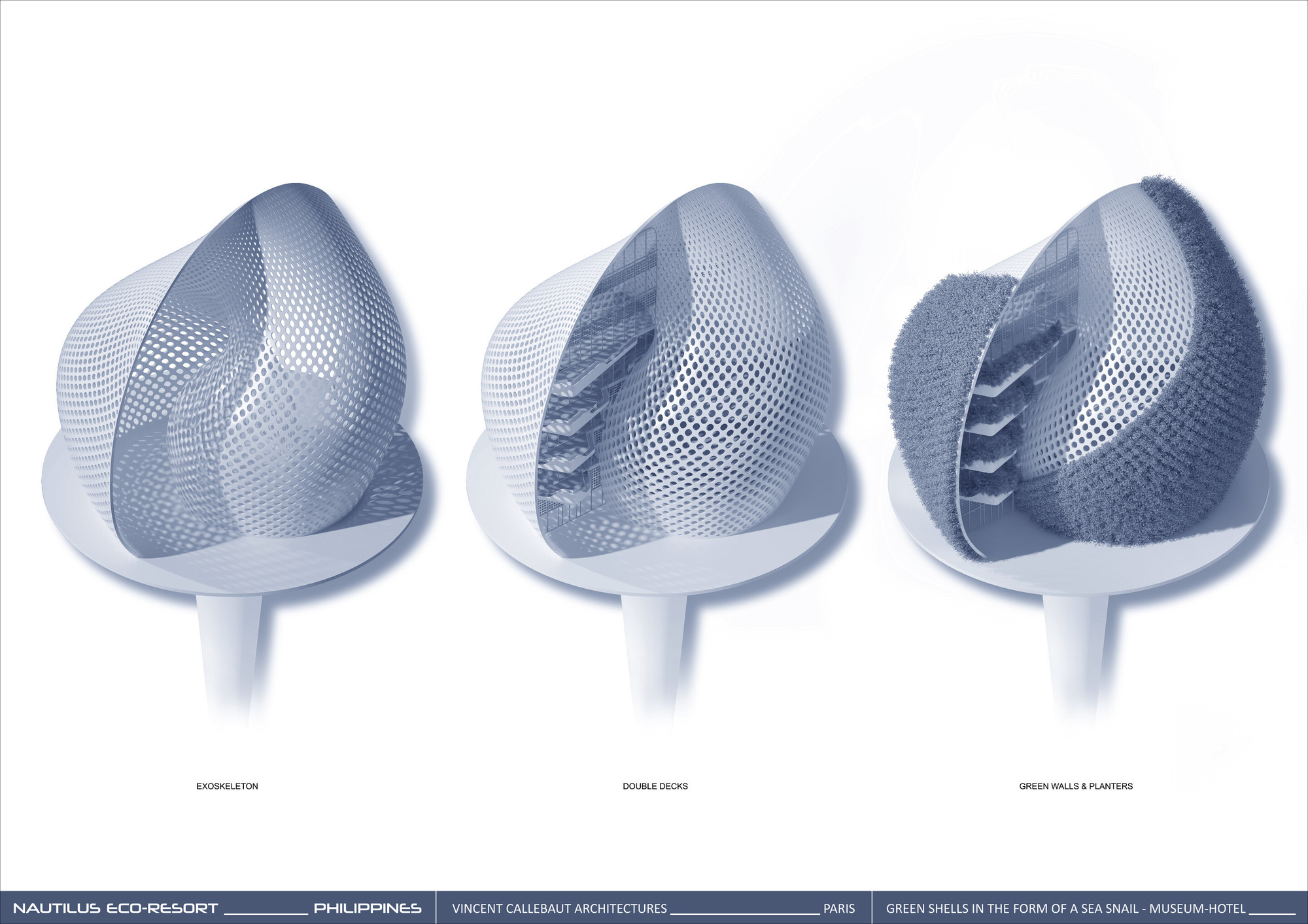 Gallery of Vincent Callebaut Envisions Shell-Inspired Eco-Tourism ...