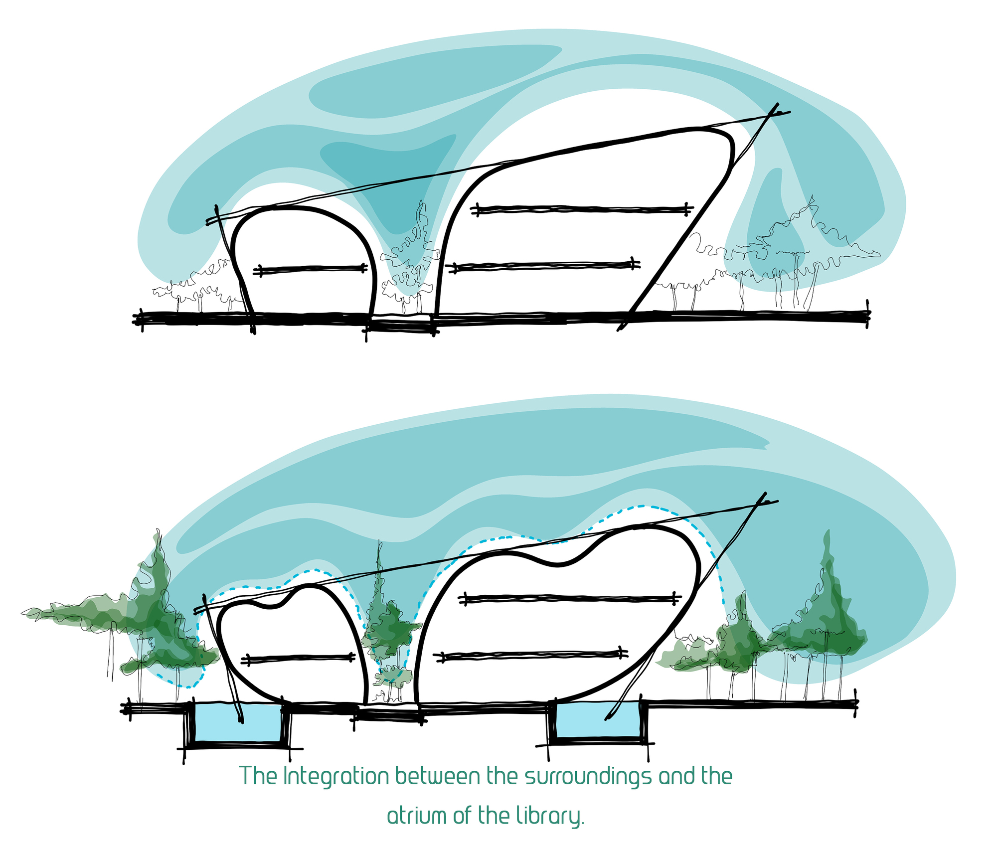 Gallery of Competition Entry Imagines Dynamic Library Design for London ...