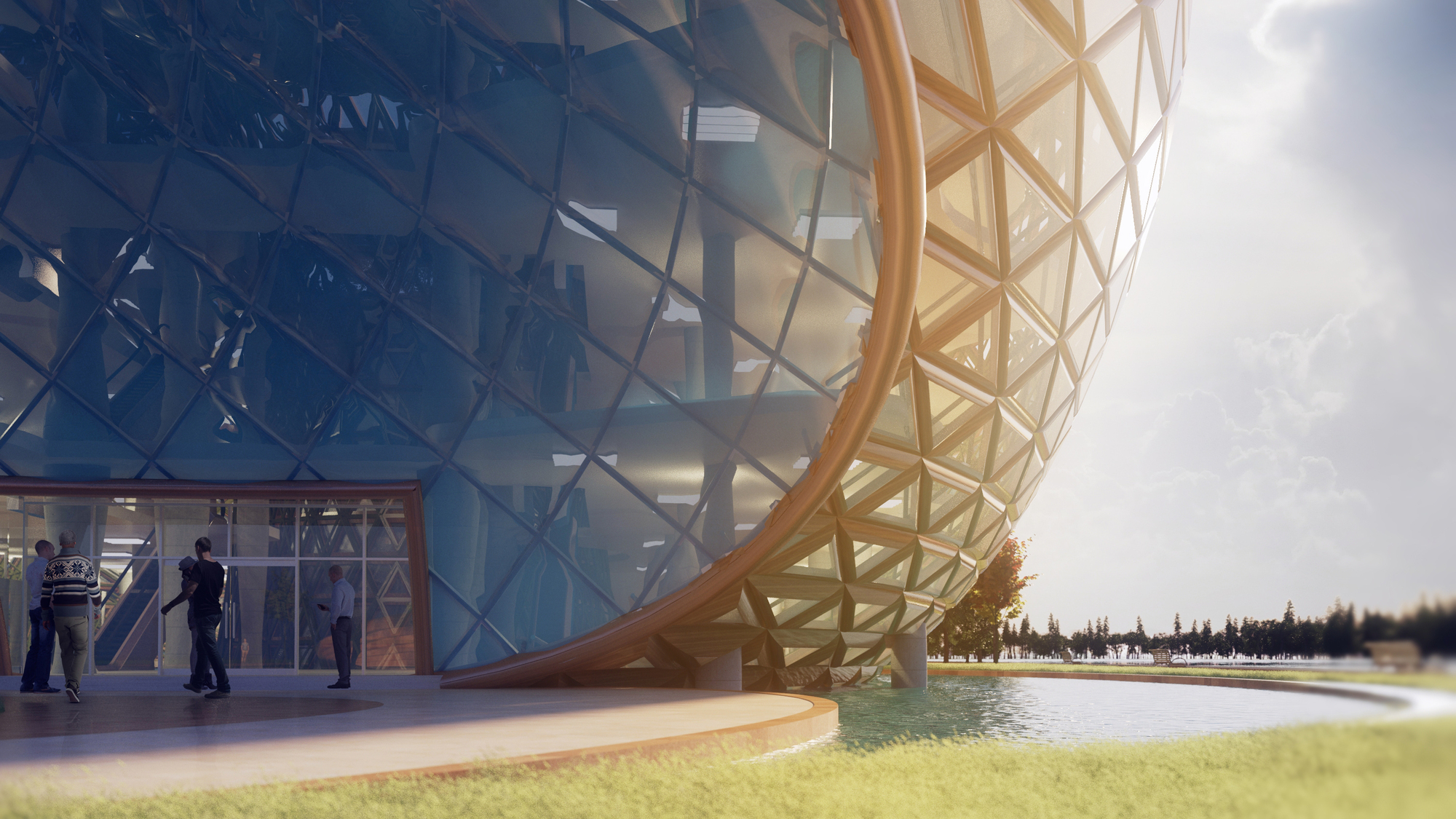 Gallery of Competition Entry Imagines Dynamic Library Design for London ...