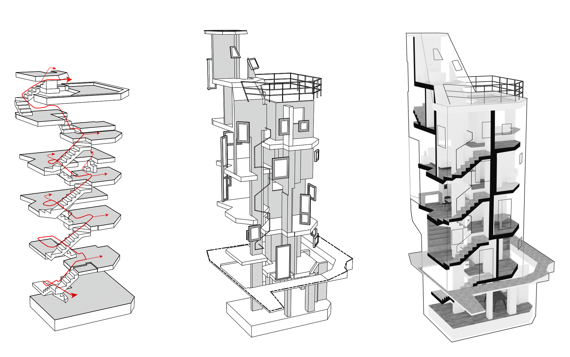 Gallery of Crevice House / ThEPlus Architects - 45