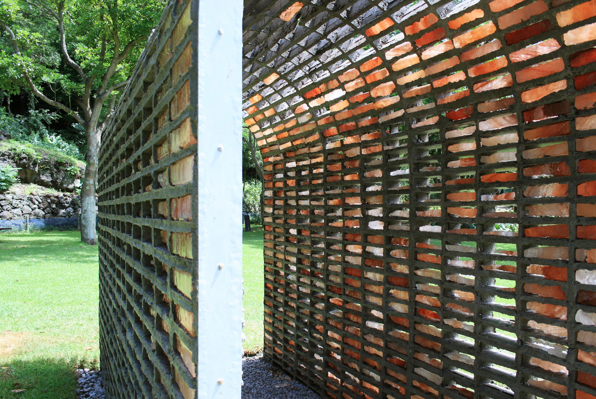 Gallery of This Brick Arch Installation Dissolves in the Rain to Leave ...