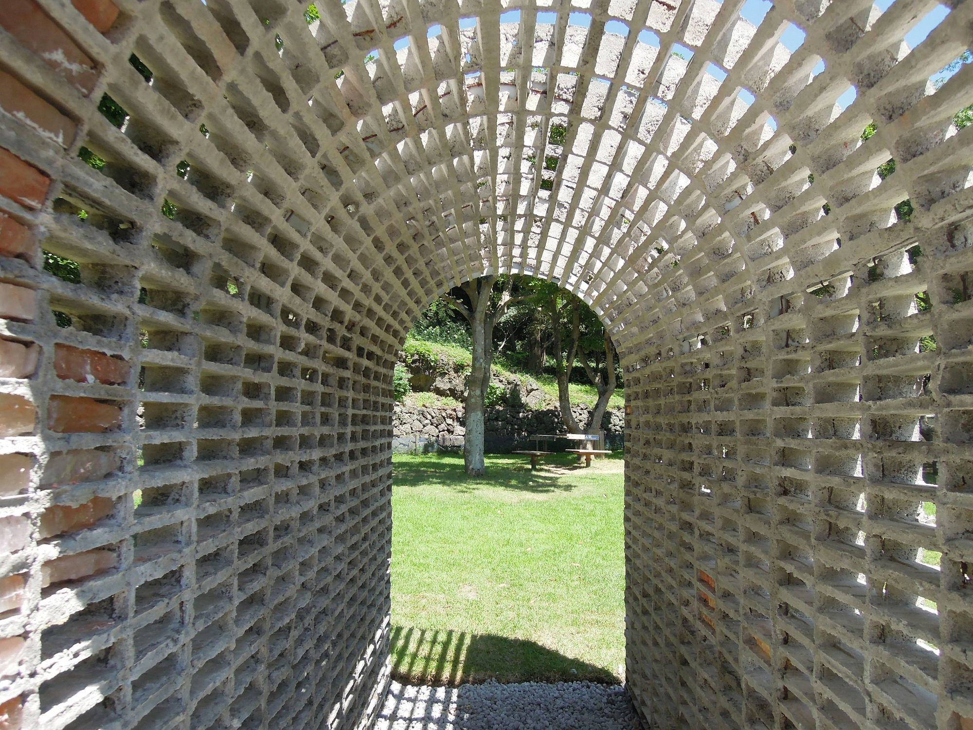 Gallery of This Brick Arch Installation Dissolves in the Rain to Leave ...