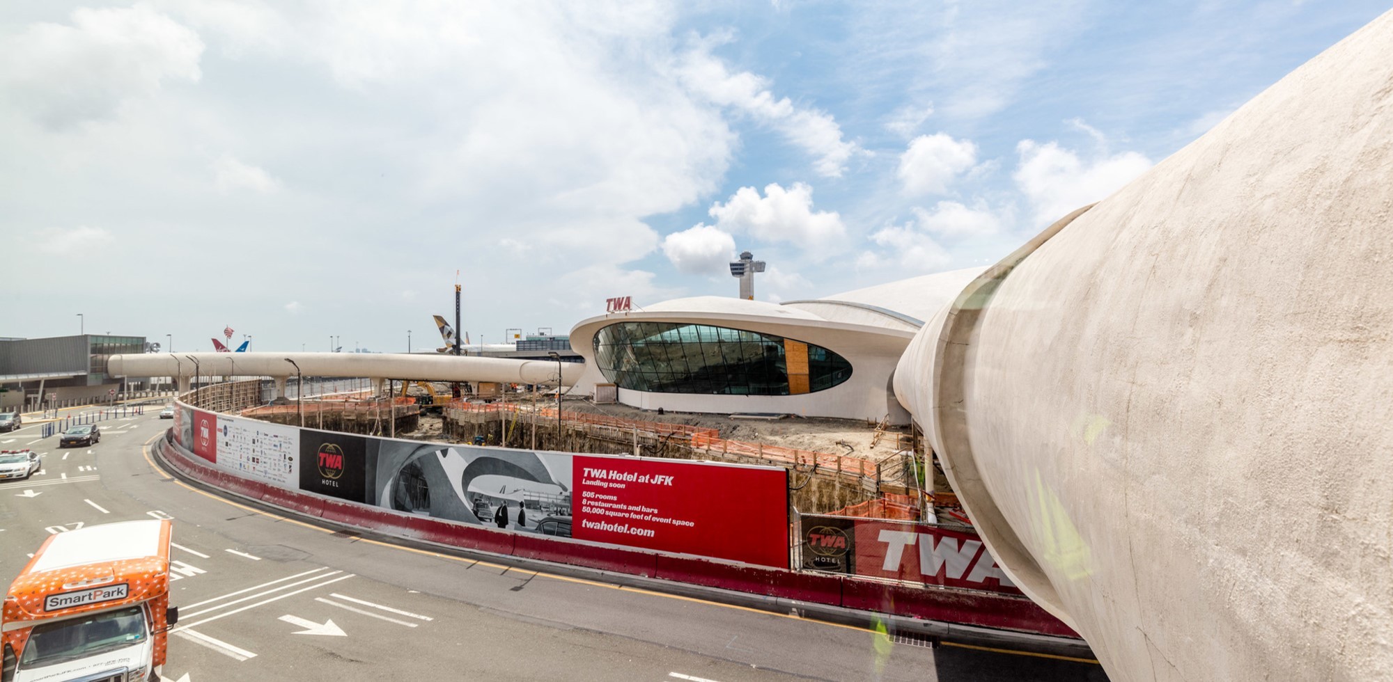 Gallery of New TWA Lounge Opens as Construction Moves Forward on Hotel ...