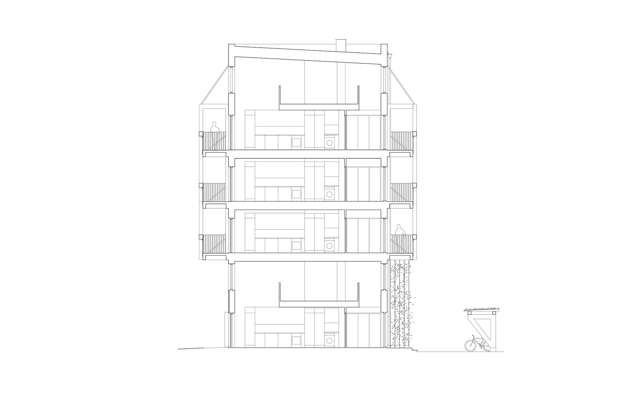 Gallery of The Wooden Box House / Spridd - 19