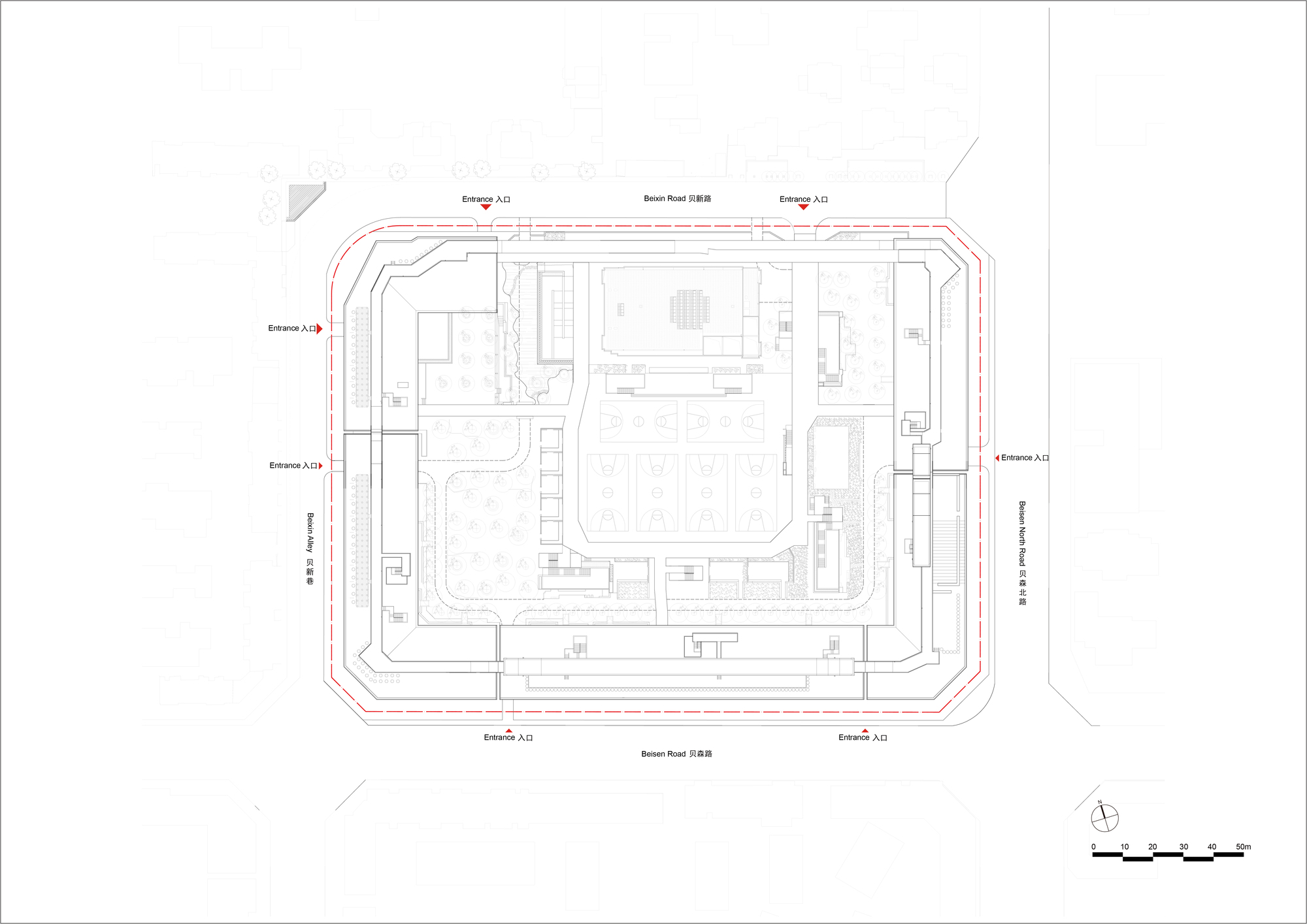 Galeria de Complexo West Village / Jiakun Architects - 11