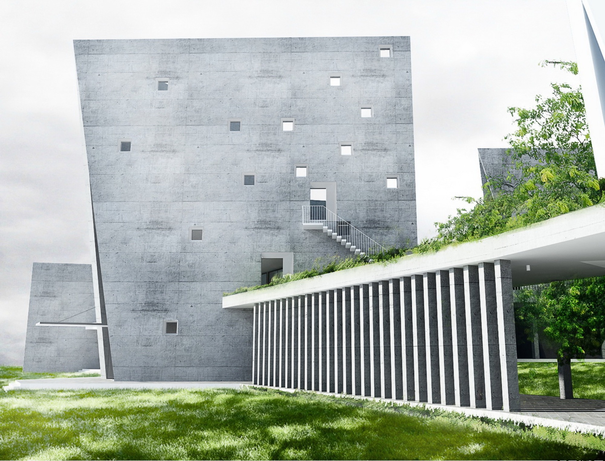 Gallery of VTN Architects Designs Office Retreat Formed from Book ...