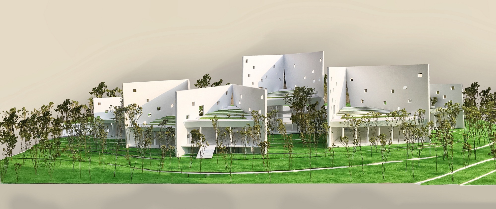 Gallery of VTN Architects Designs Office Retreat Formed from Book ...