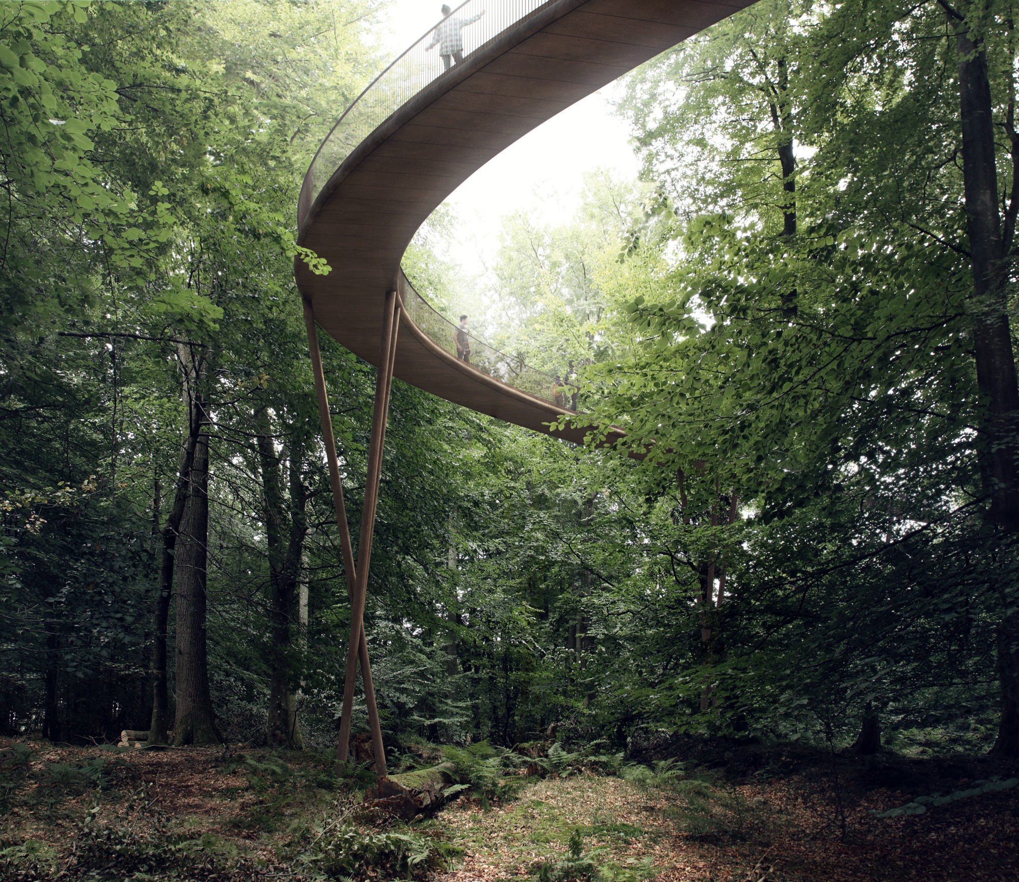 Gallery of EFFEKT's Spiraling Observation Tower Will Take Visitors 45 ...