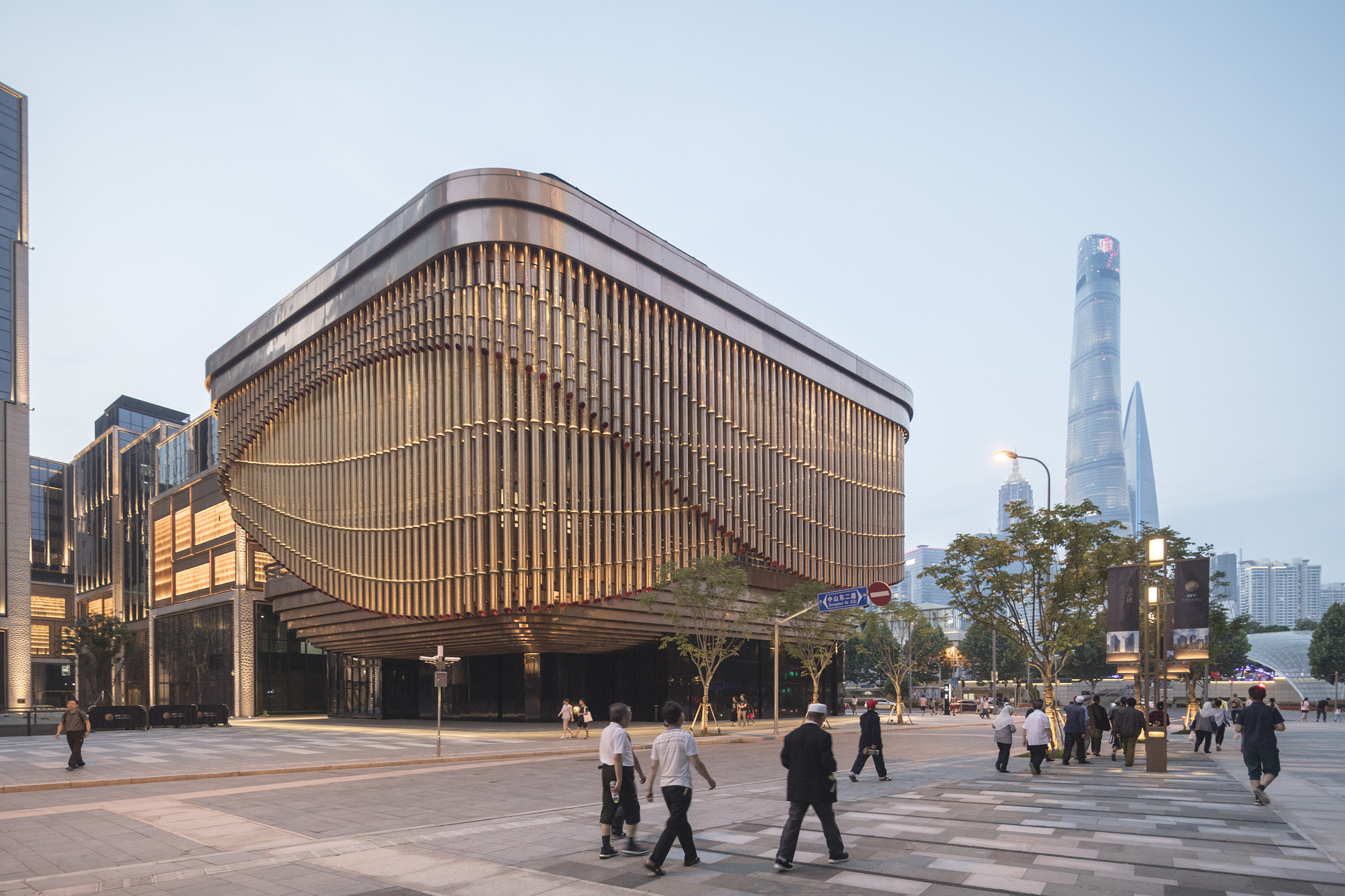 Gallery of Bund Finance Centre / Foster + Partners + Heatherwick Studio ...