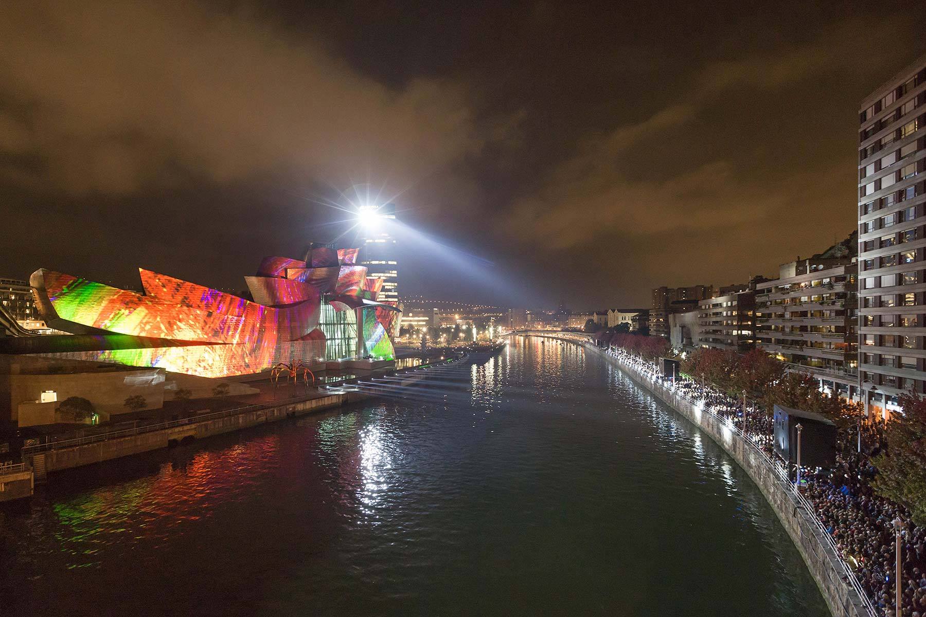 Gallery of Projection Mapping Light Show Tells the Story of the ...