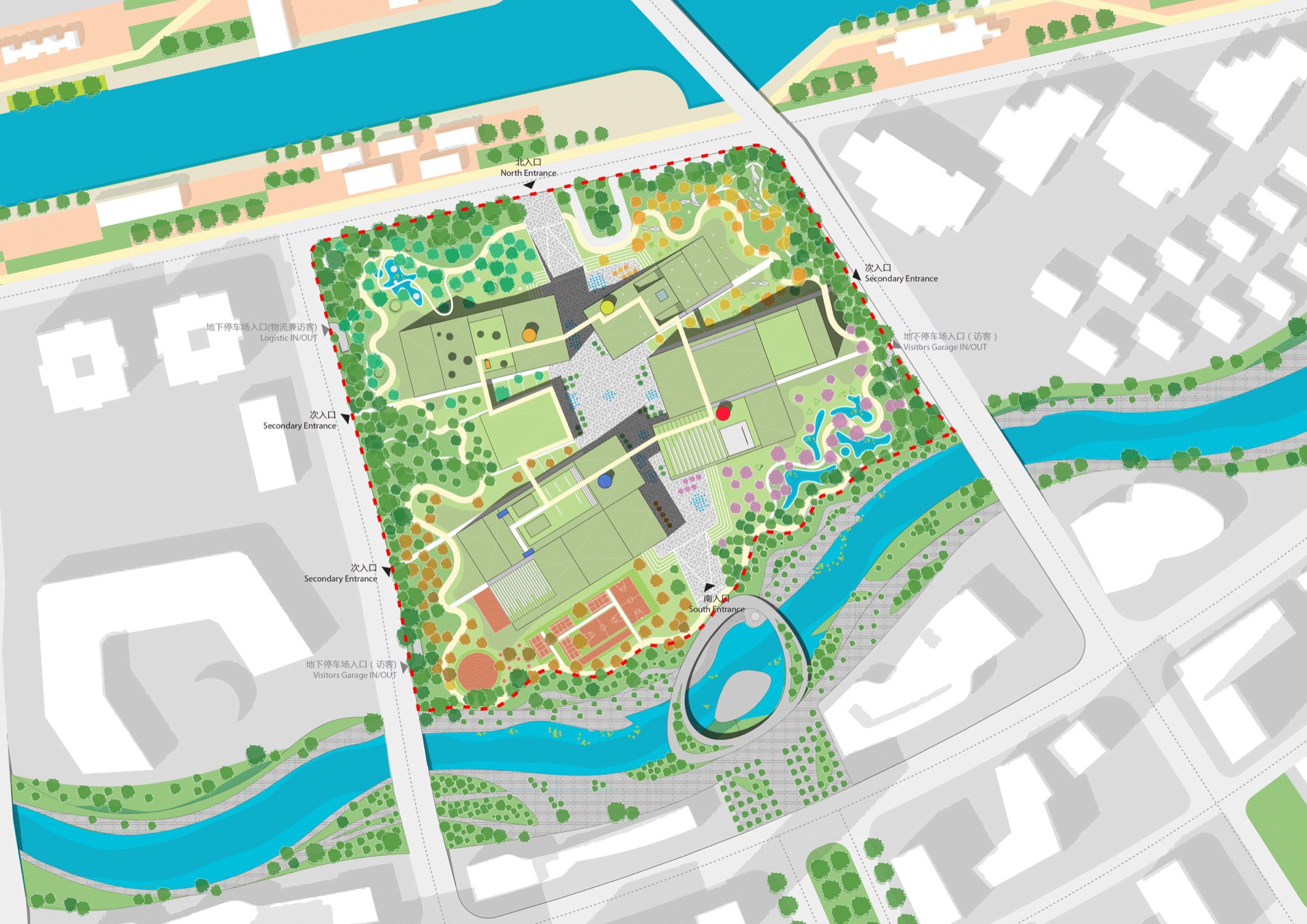 Gallery of MVRDV Create Park-Topped Community Center for Shanghai ...