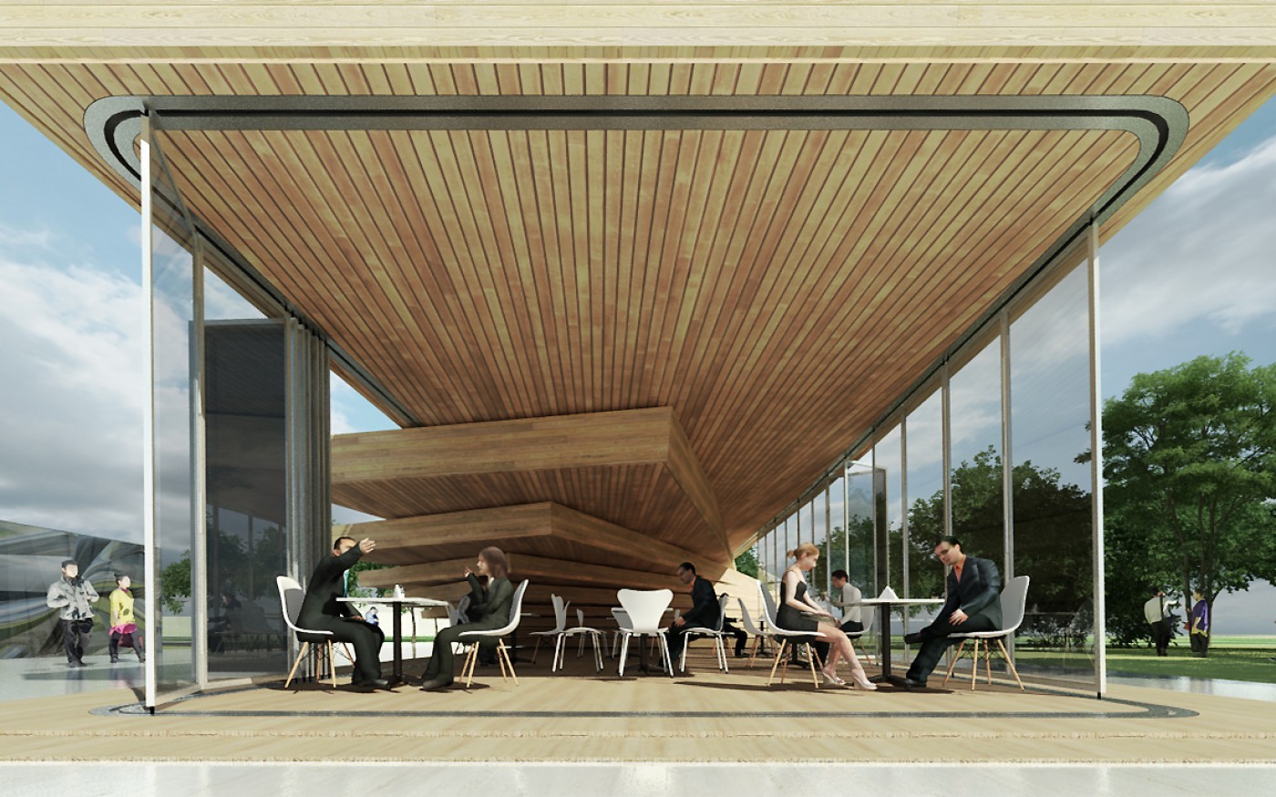 Gallery of 3 Pavilion Designs Shortlisted in Hong Kong Young Architects ...