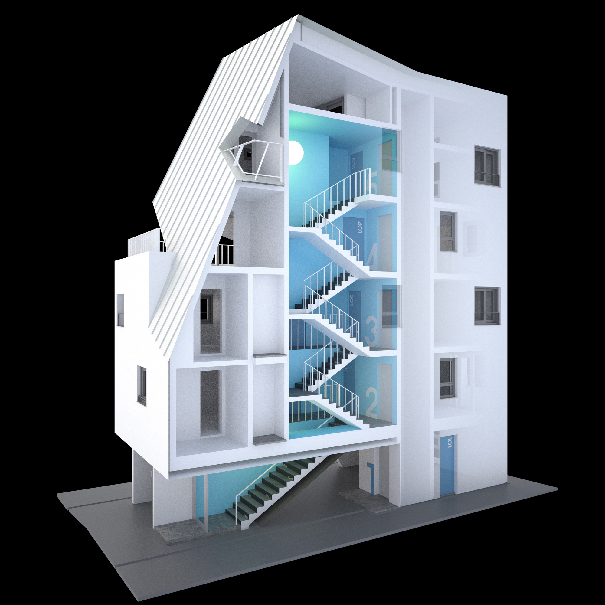 Gallery of Fighting House / studio_suspicion - 28