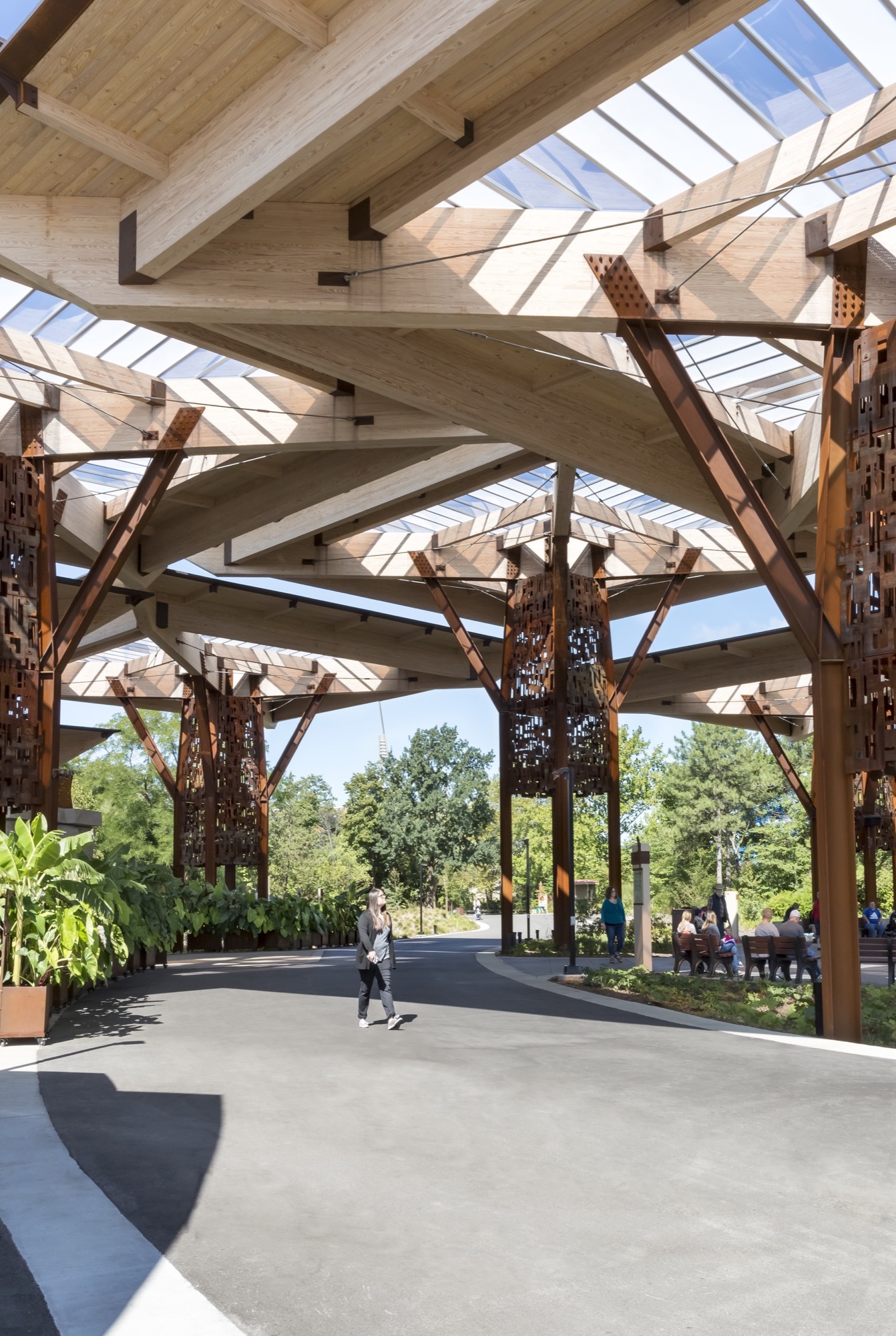 Gallery of Indianapolis Zoo Bicentennial Pavilion and Promenade / RATIO ...
