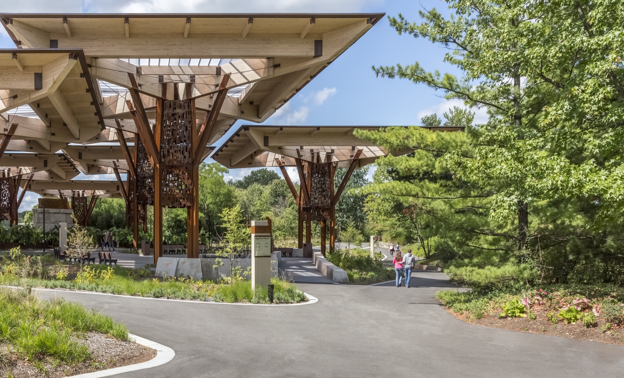 Gallery of Indianapolis Zoo Bicentennial Pavilion and Promenade / RATIO ...
