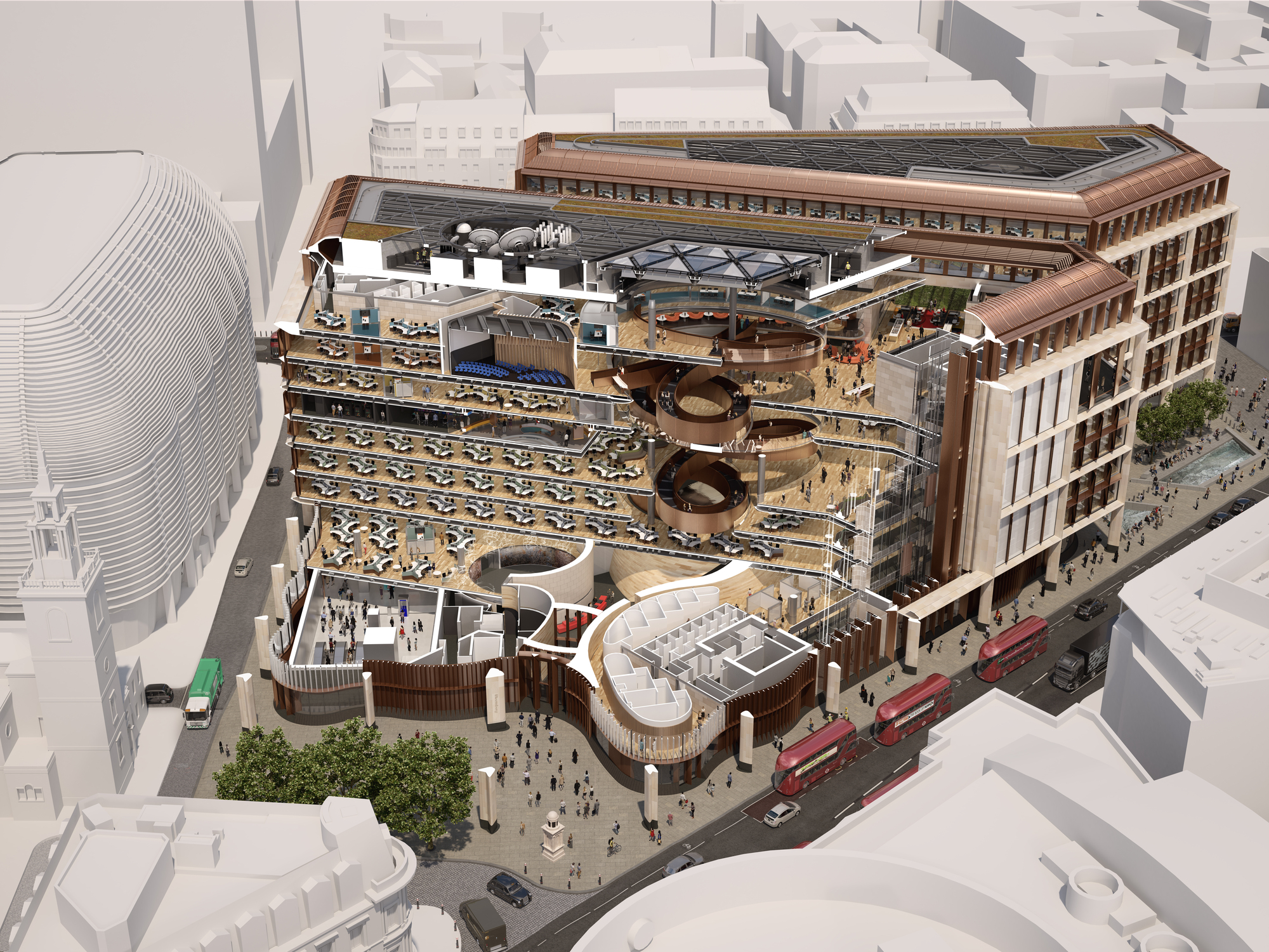 Gallery of Bloomberg's European HQ / Foster + Partners - 34