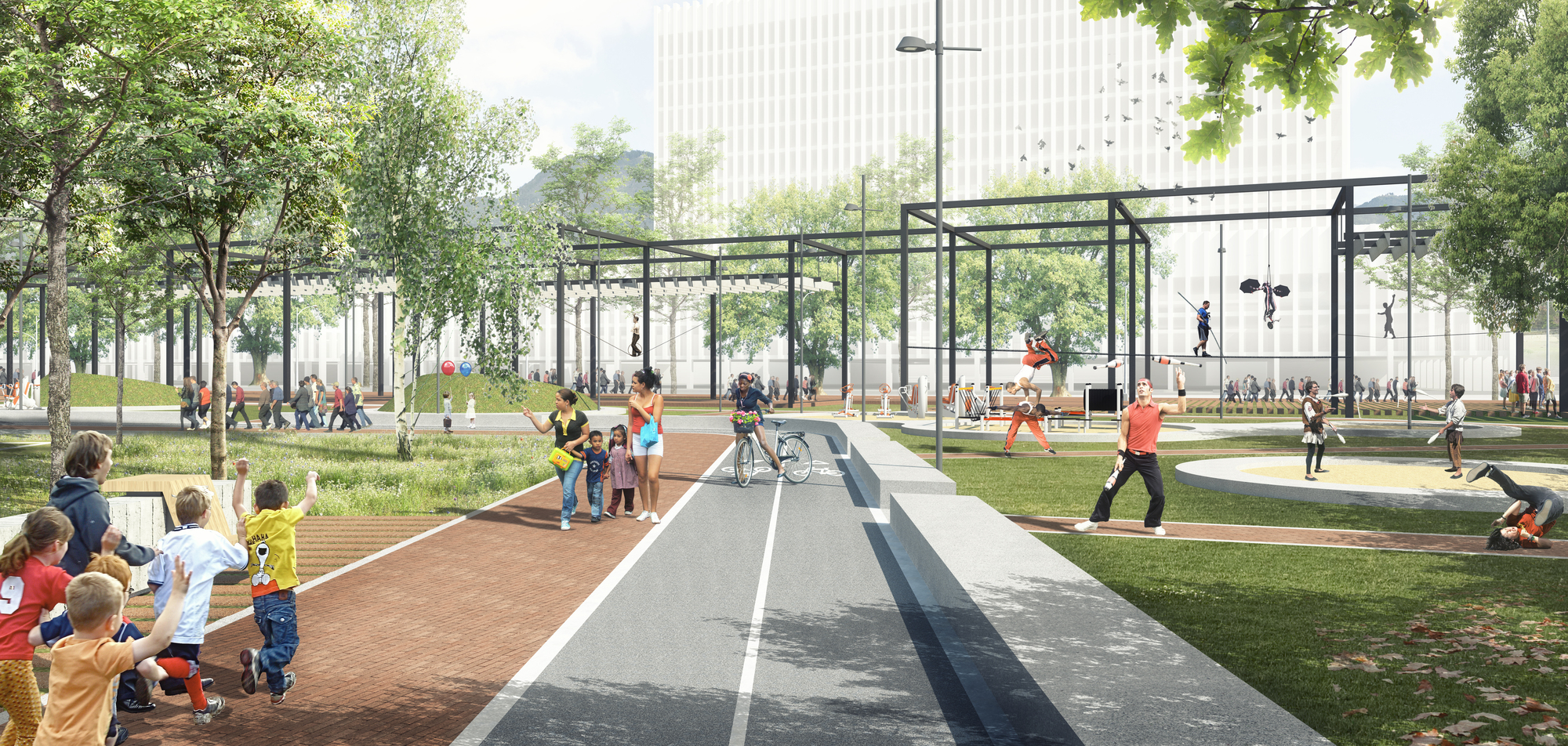 Galería de Concurso público de ideas Parque Metropolitano Tercer ...