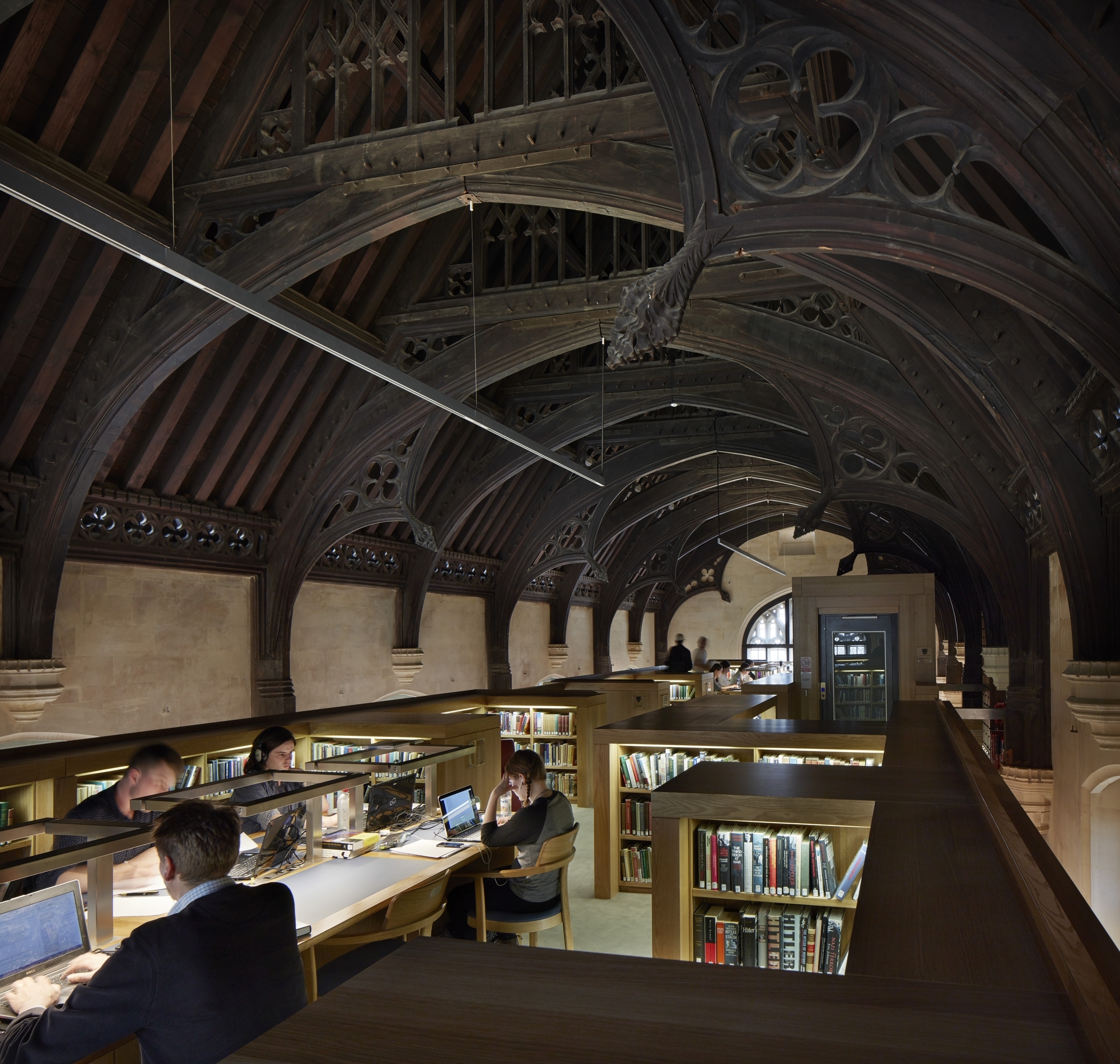 Gallery of Longwall Library - Magdalen College / Wright & Wright ...