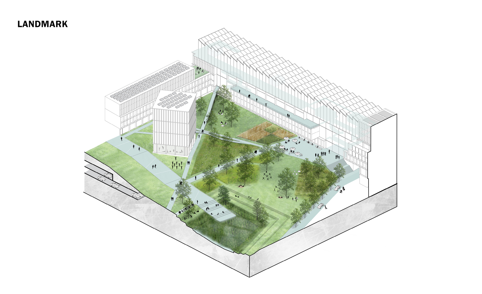 Gallery of Competition-Winning Paris Office Park Design to Reintroduce ...
