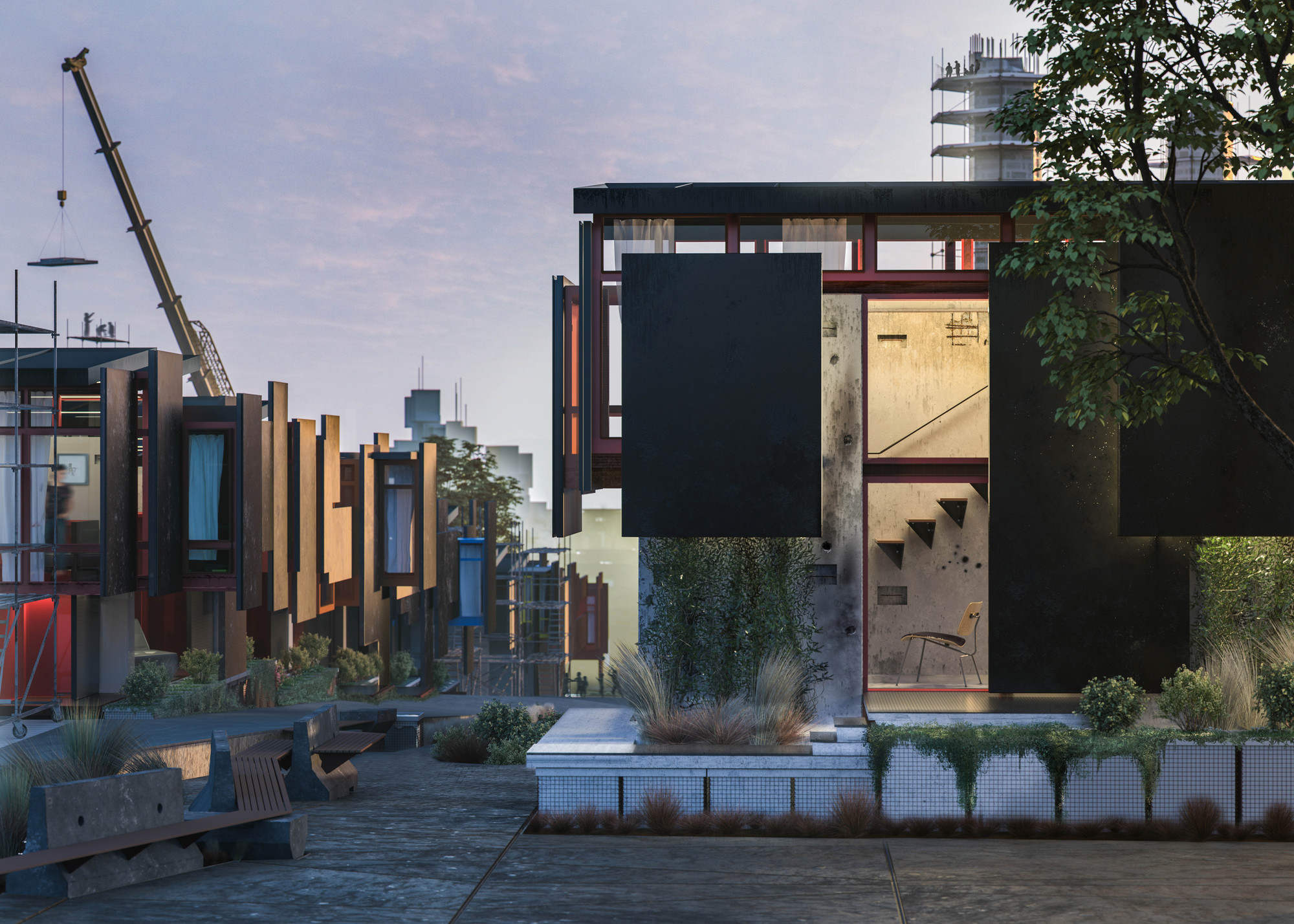 Gallery of Winners of the Mosul Housing Competition Address the Housing ...