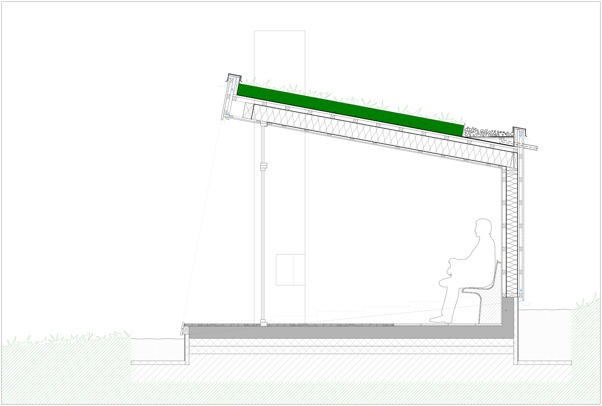 画廊 回归自然本土：挪威单坡瞭望小屋 Viewpoint Granasjøen / Bergersen Arkitekter AS - 17