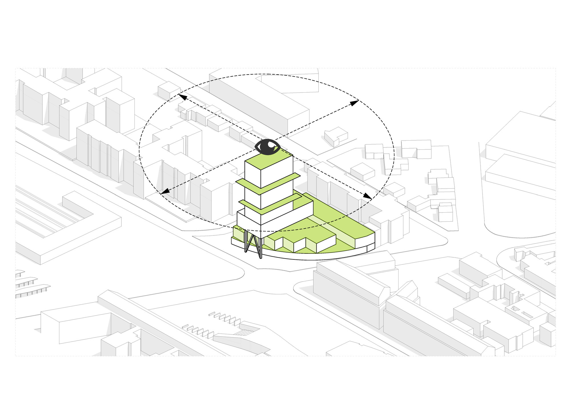 Gallery of Luminous, Transparent Mixed Use Tower Will Mark the Skyline ...