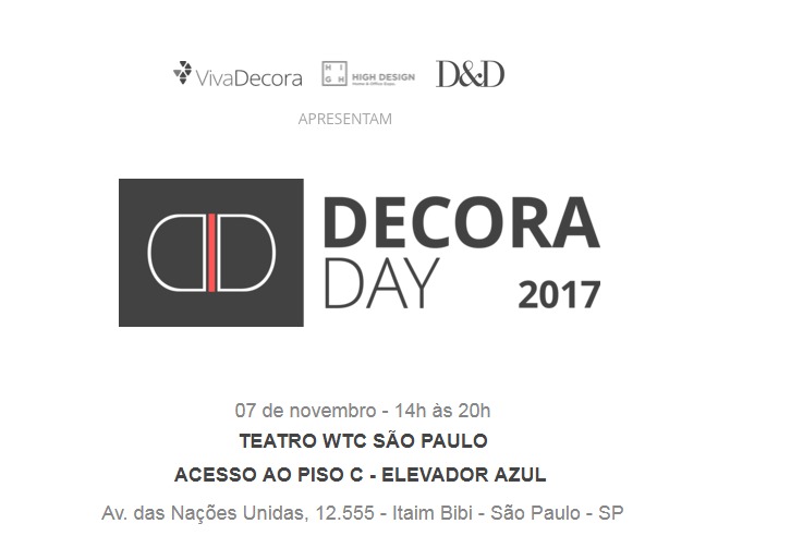 Decora Day 2017 | ArchDaily Brasil