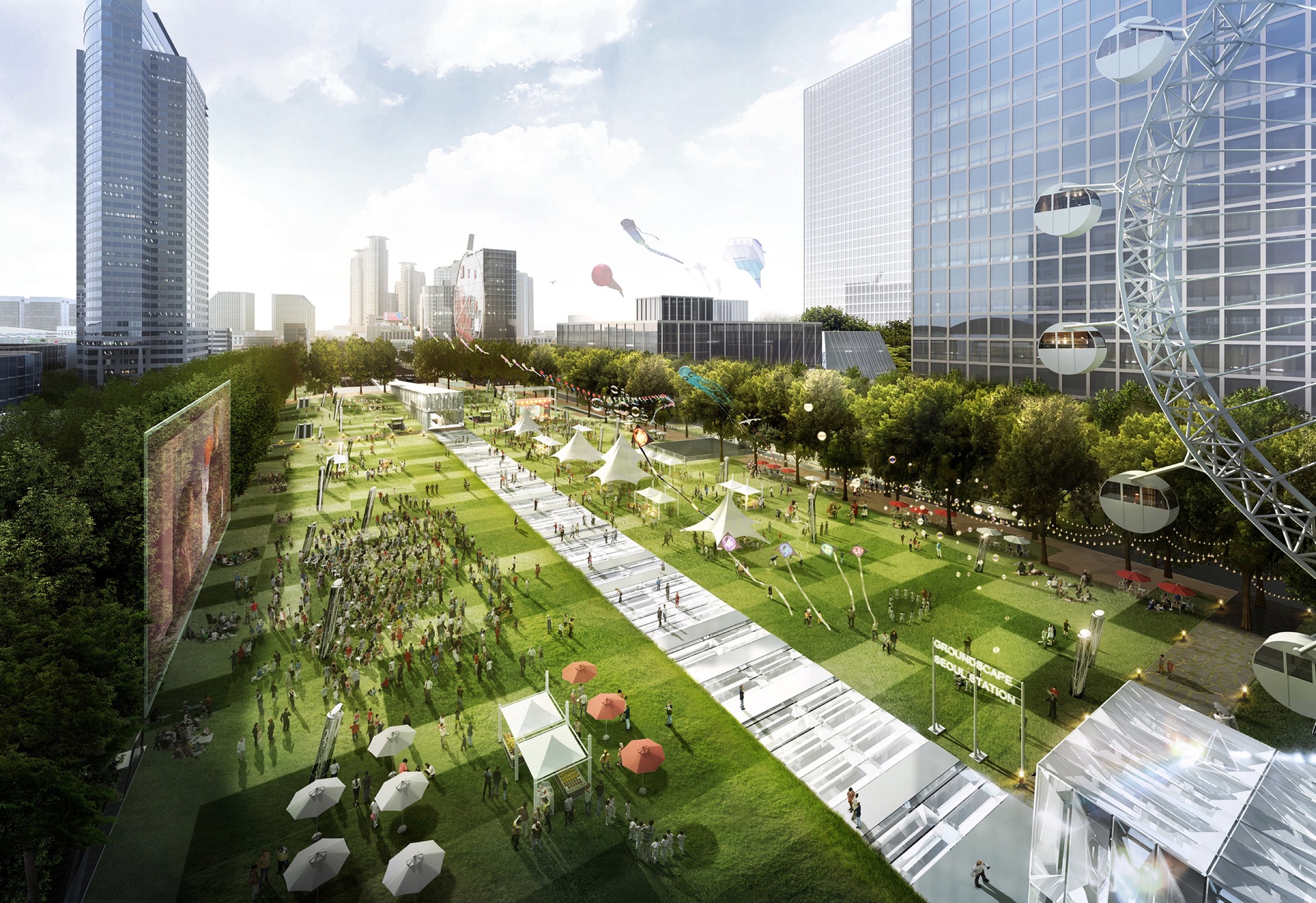 Gallery of Dominique Perrault's Crystalline Glass Scheme Wins ...