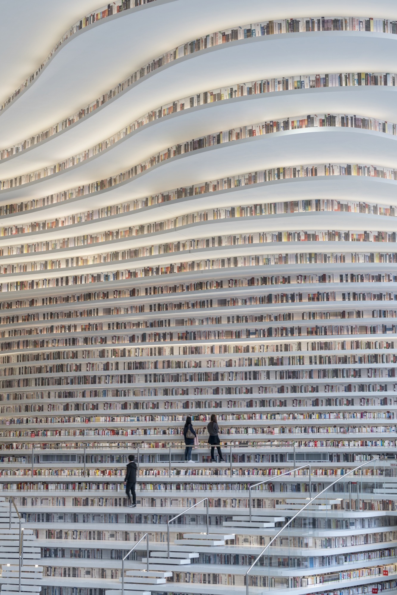 Gallery of Tianjin Binhai Library / MVRDV + Tianjin Urban Planning and ...