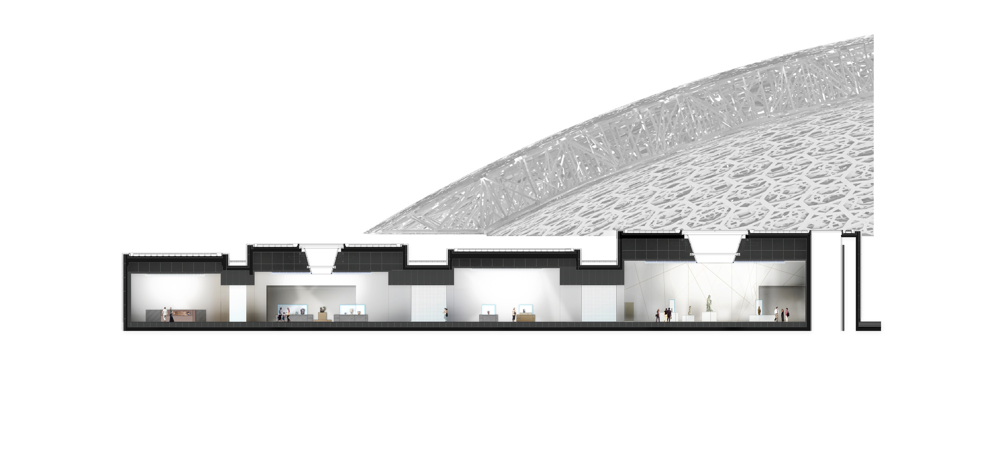 Galería de Louvre Abu Dhabi / Ateliers Jean Nouvel - 27