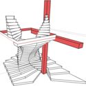 ACME's Wildly Twisting Wooden Staircase Draws Inspiration From Coco ...