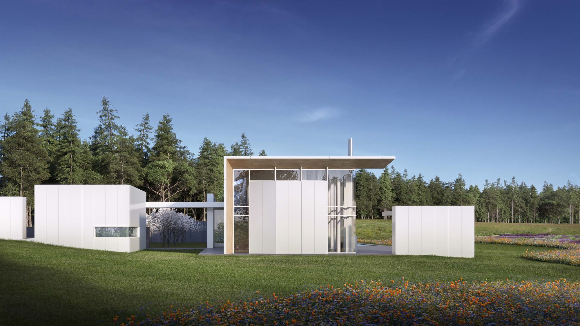 Gallery of Richard Meier & Partners Designs Two Villas for Ground-Up Modern Community in Czech ...