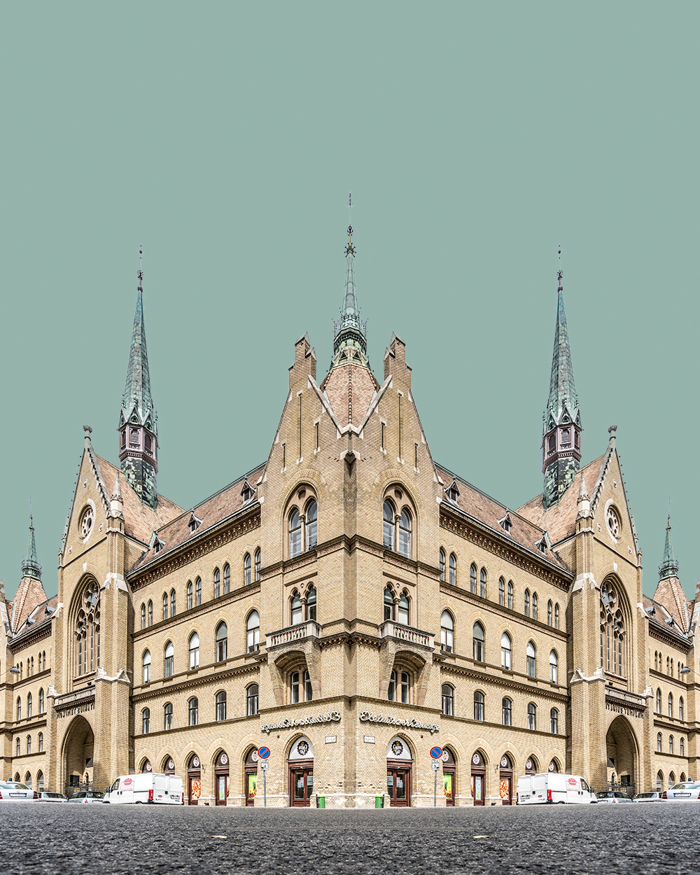 Gallery of Zsolt Hlinka's Photo Collages Portray the Buildings of ...