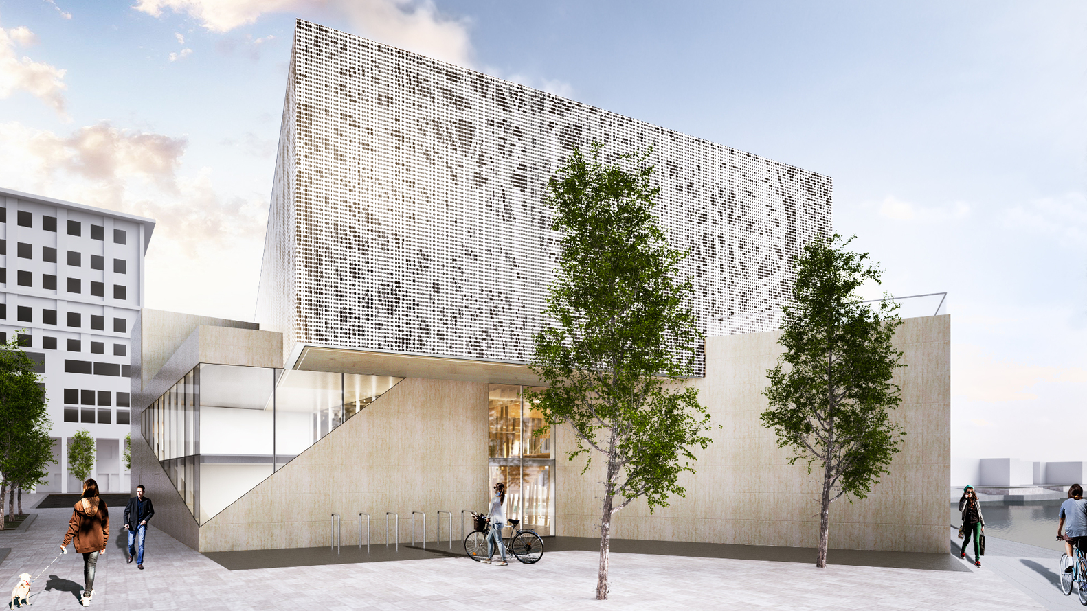 Gallery of Bisset Adams Wins RIBA Competition for New Library in ...