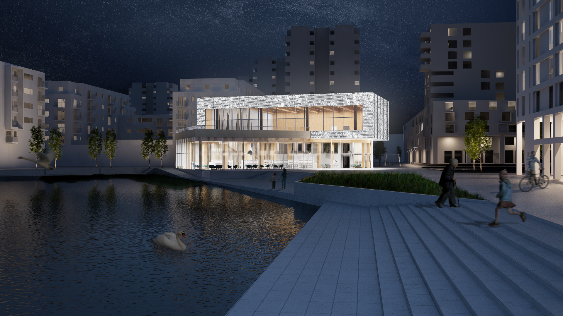 Gallery of Bisset Adams Wins RIBA Competition for New Library in ...