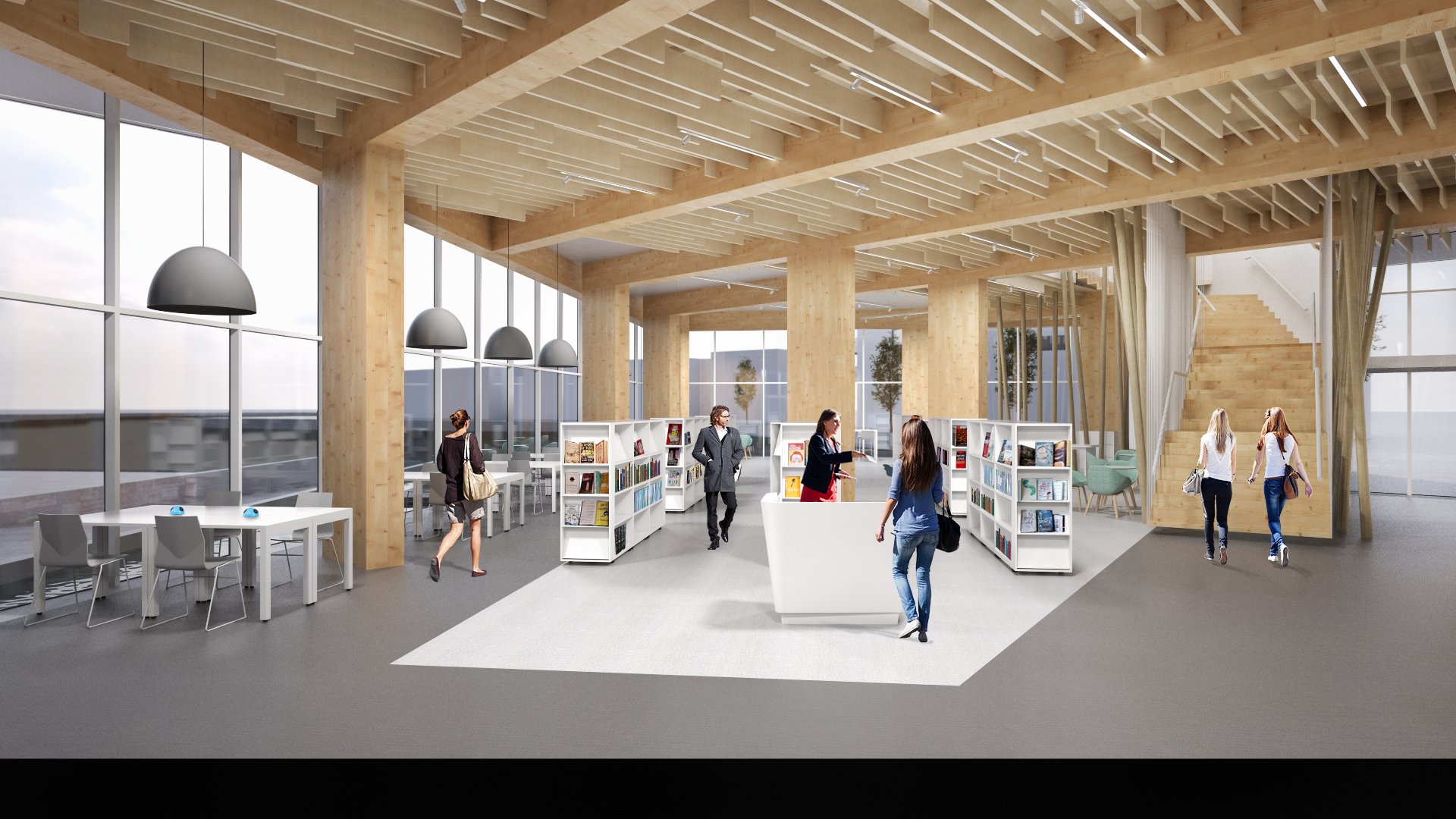 Gallery of Bisset Adams Wins RIBA Competition for New Library in ...