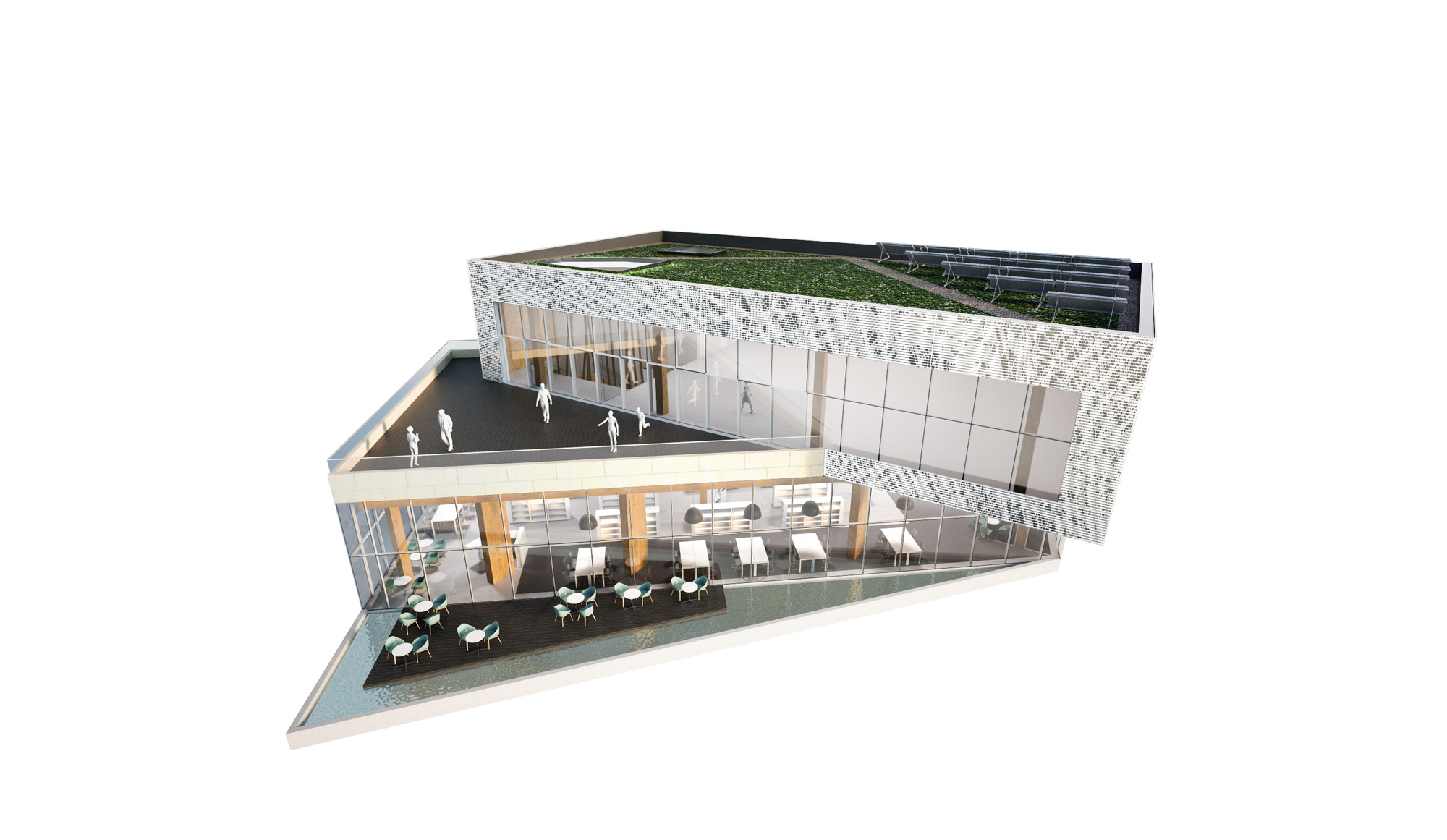 Gallery of Bisset Adams Wins RIBA Competition for New Library in ...