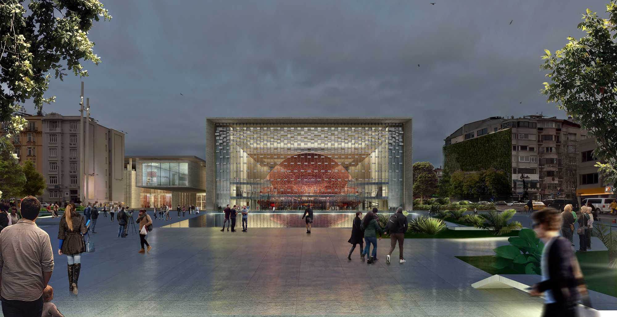 Gallery of The Ataturk Cultural Center: The New Cultural Icon For ...