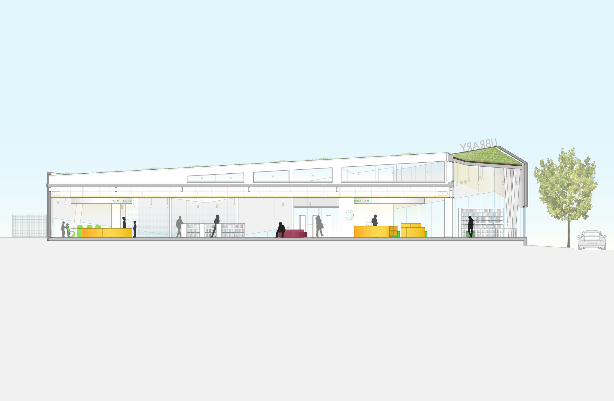 Gallery of Kew Gardens Hills Library / WORKac - 34