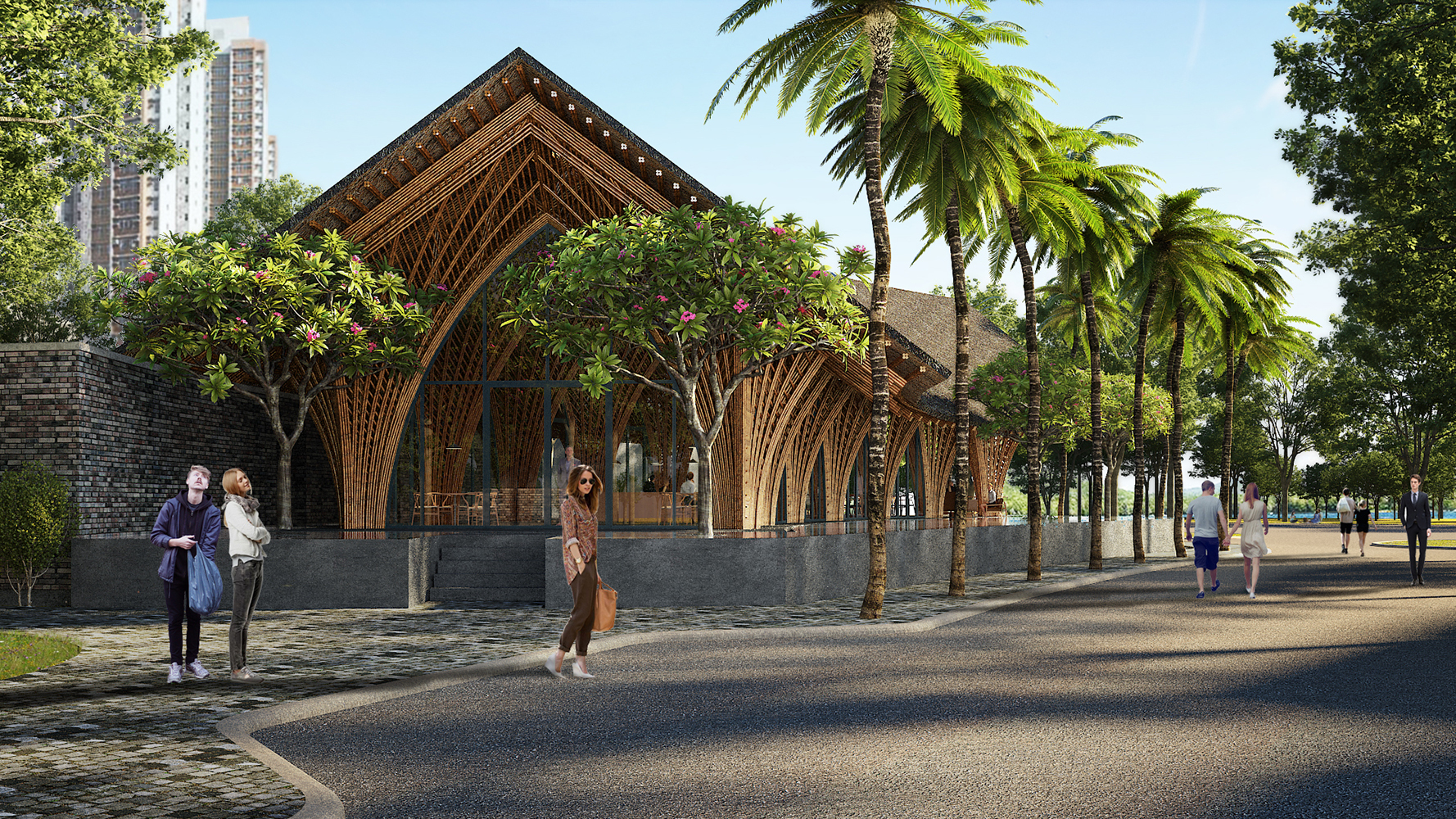 Gallery of VTN Architects Creates Airtight Bamboo Pavilion in Xiamen - 4