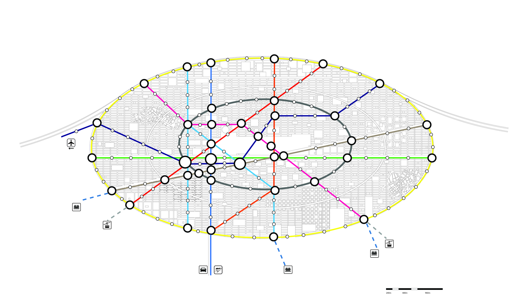 Gallery of Visionary Master Plan Wins Smart City Prize At World ...