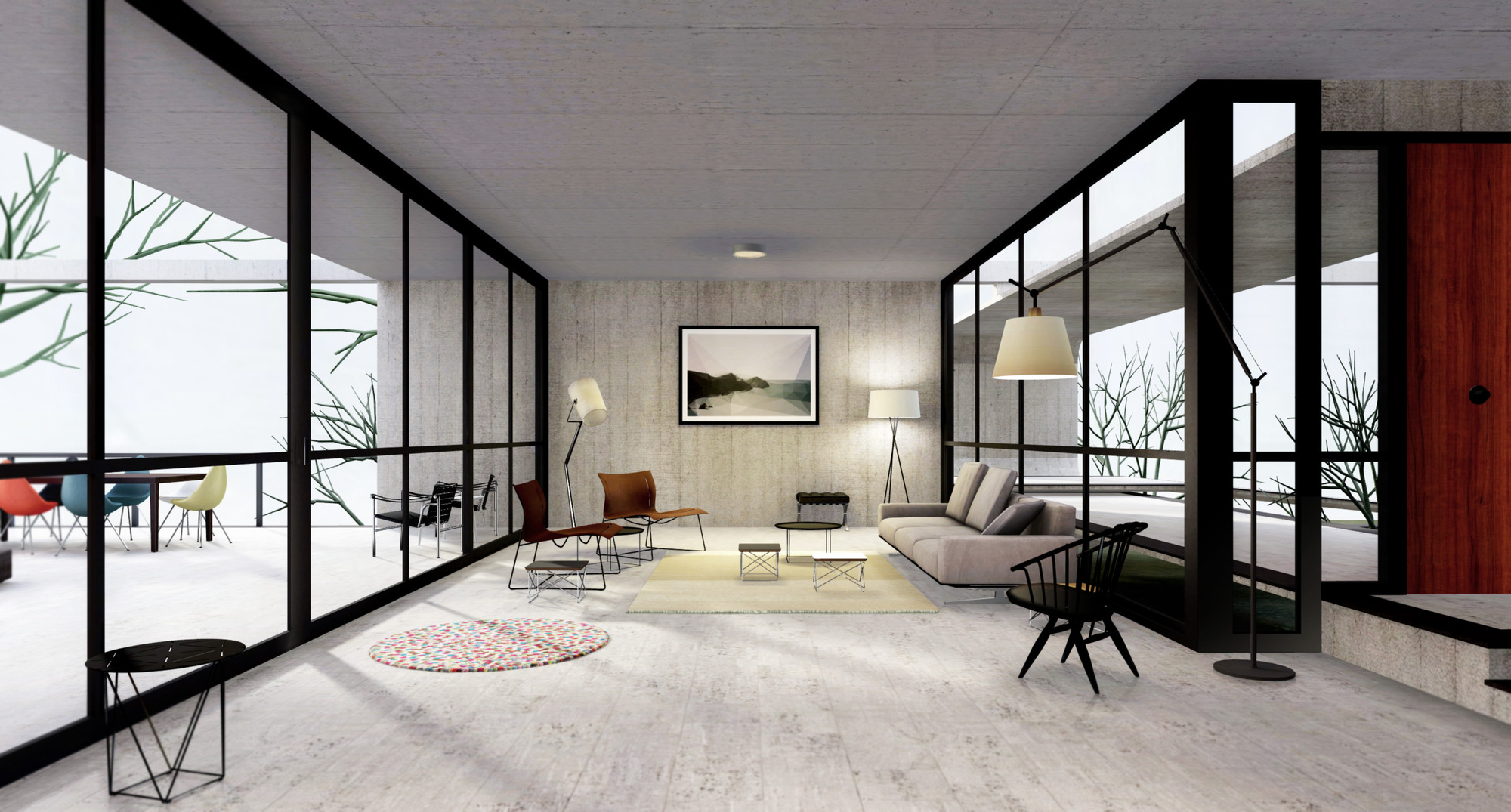 Gallery of Explore Oscar Niemeyer's Unbuilt House in Israel with This ...